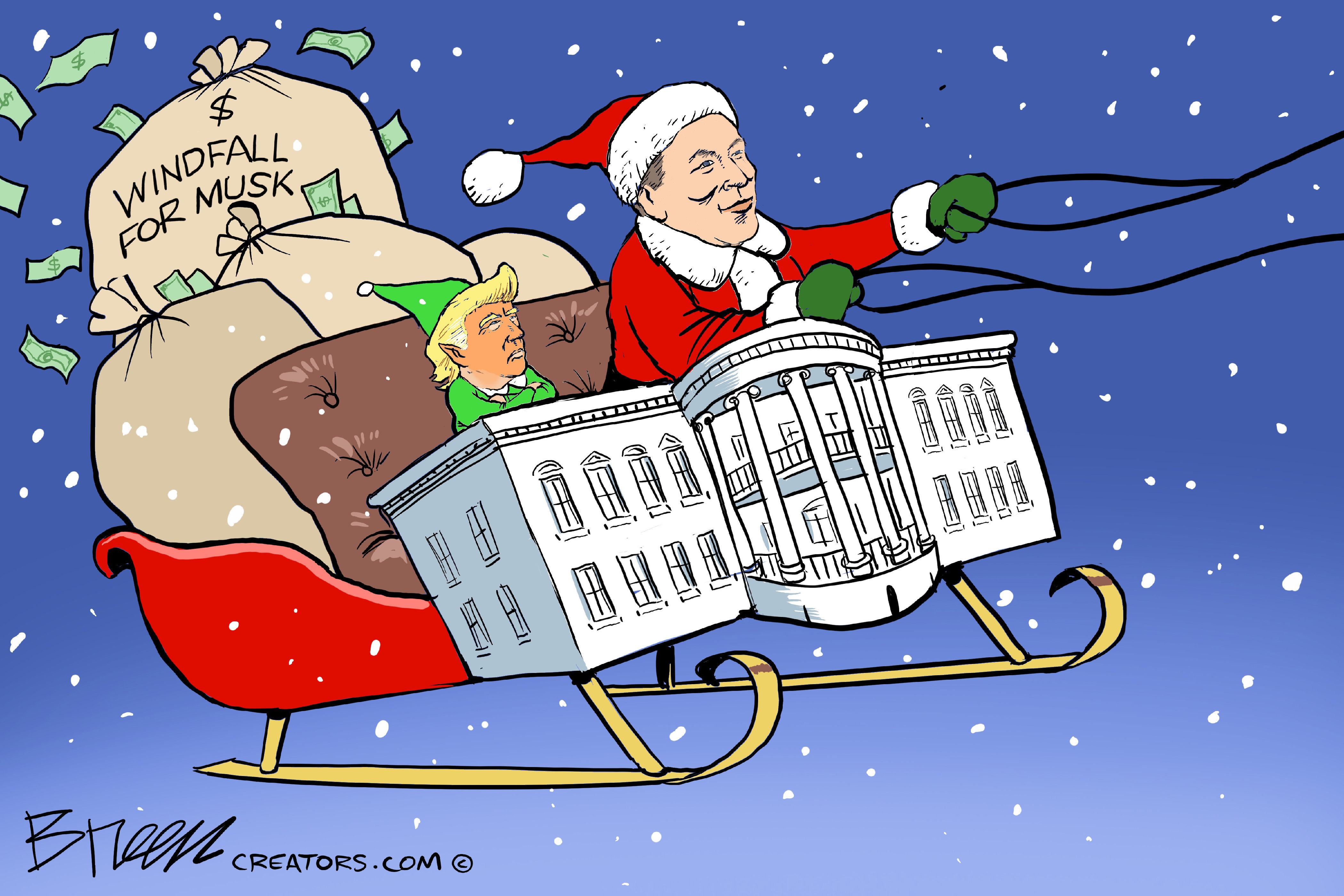 Editorial cartoons for Dec. 22, 2024 - oregonlive.com
