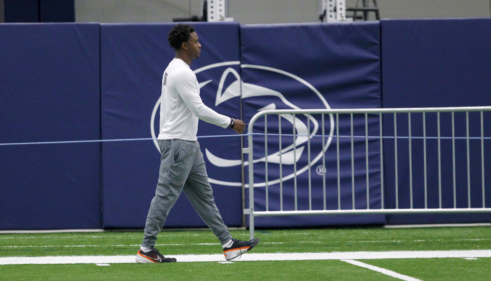 Nazareth grad Jahan Dotson participates in Pro Day at Penn State ...