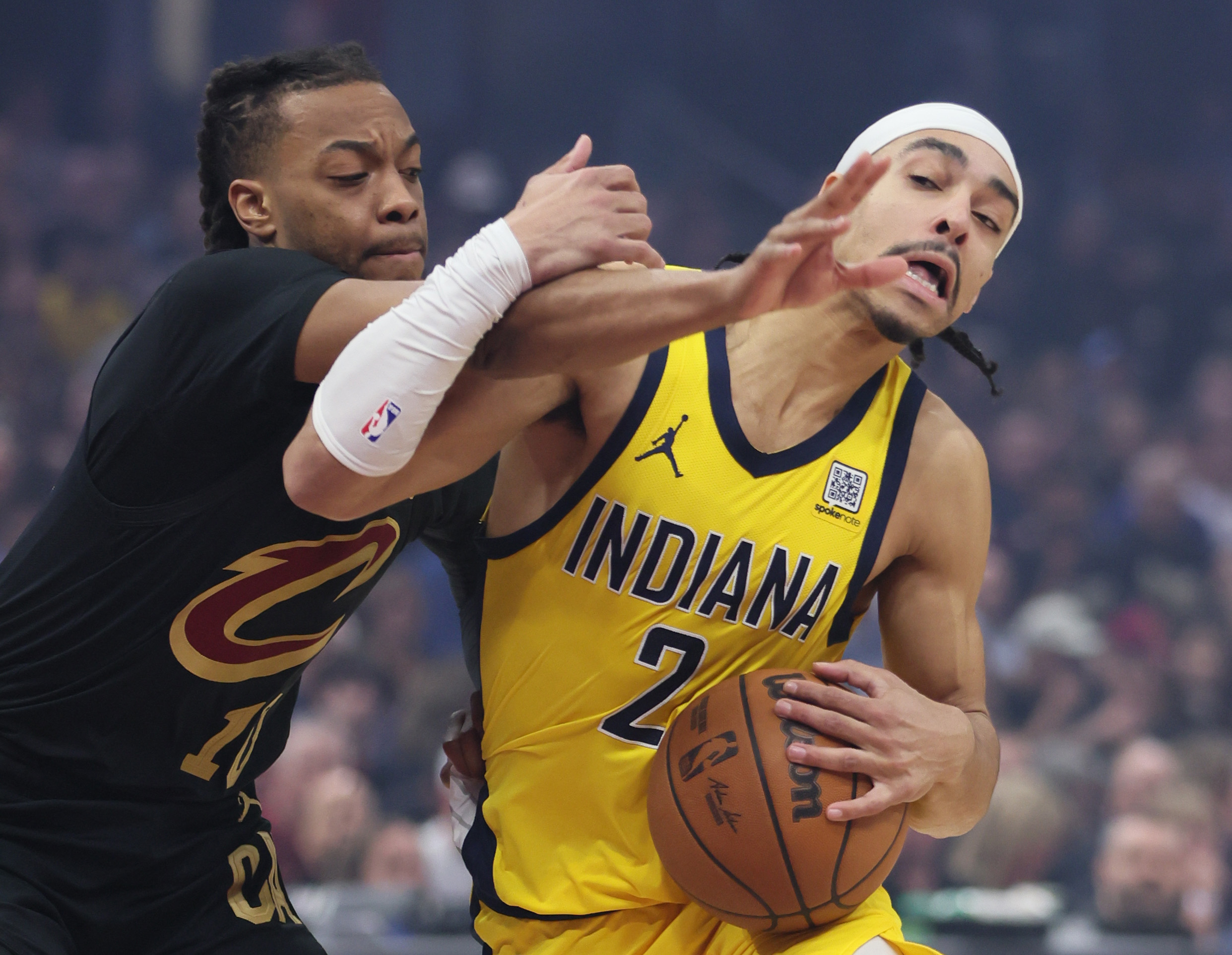 Cleveland Cavaliers vs. Indiana Pacers in game 5 of the Eastern ...