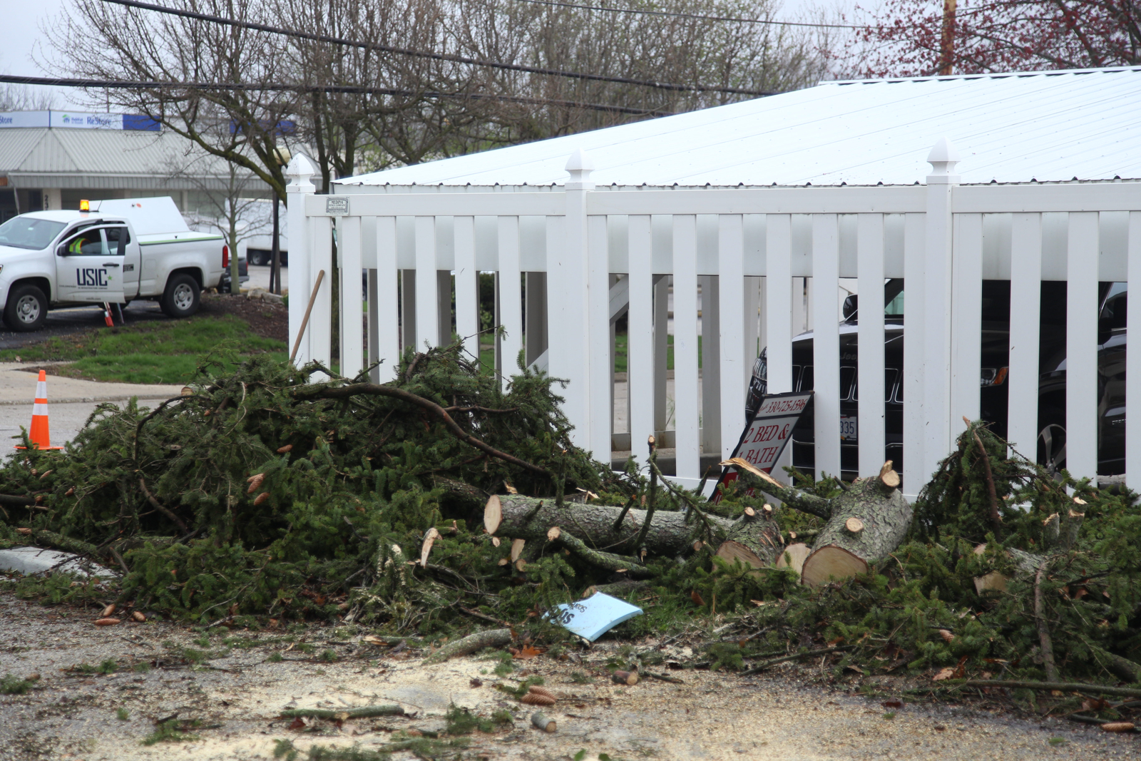 Storm damage caused by overnight storms, April 8, 2020 - cleveland.com