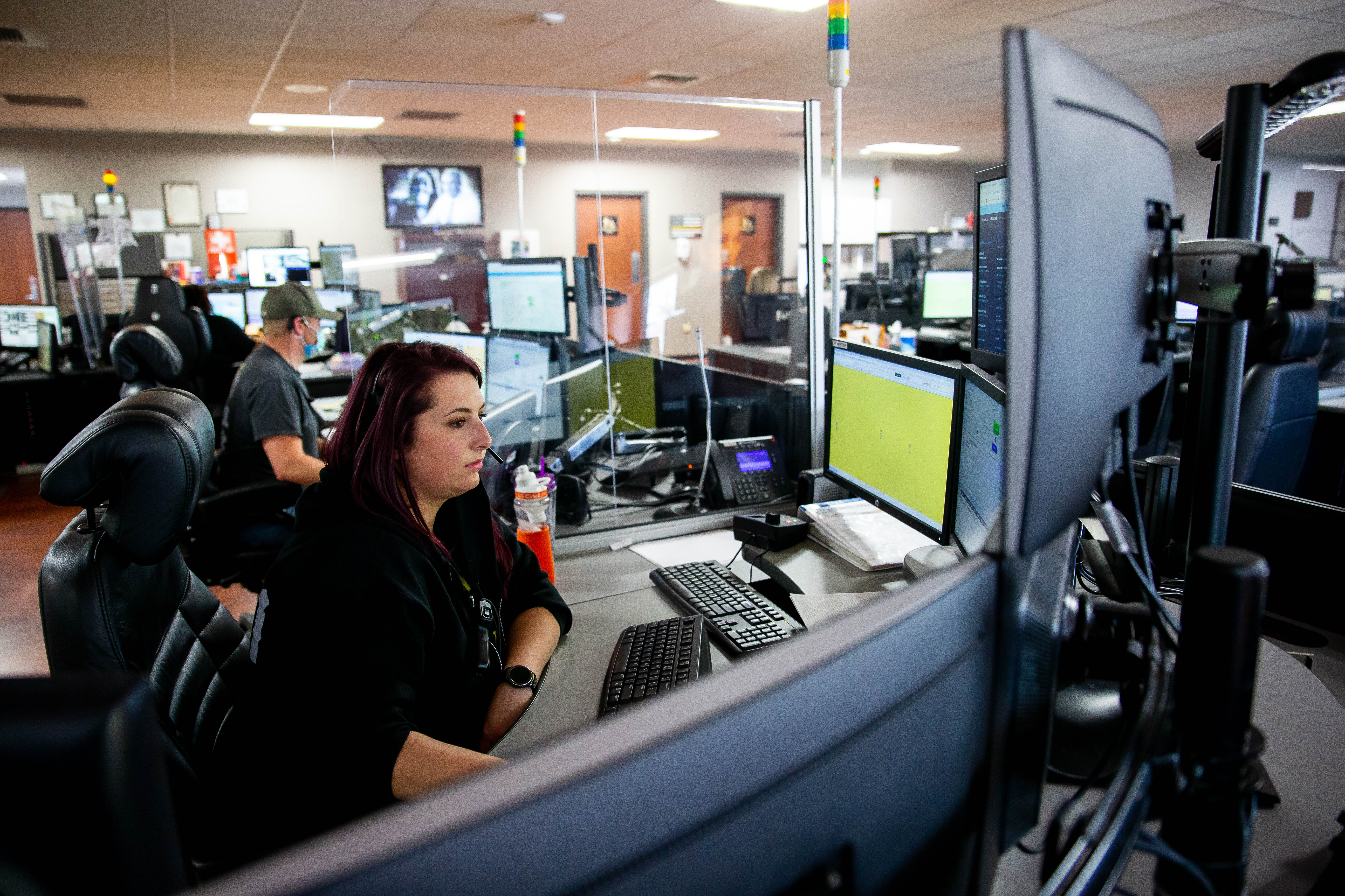 Genesee County 9-1-1 dispatch works to connect callers with emergency ...