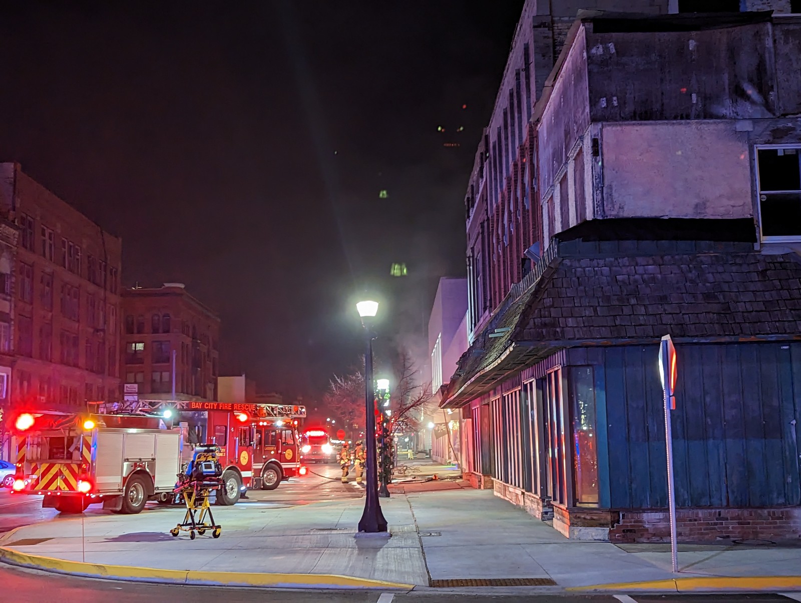 New Year's fire in downtown Bay City - mlive.com