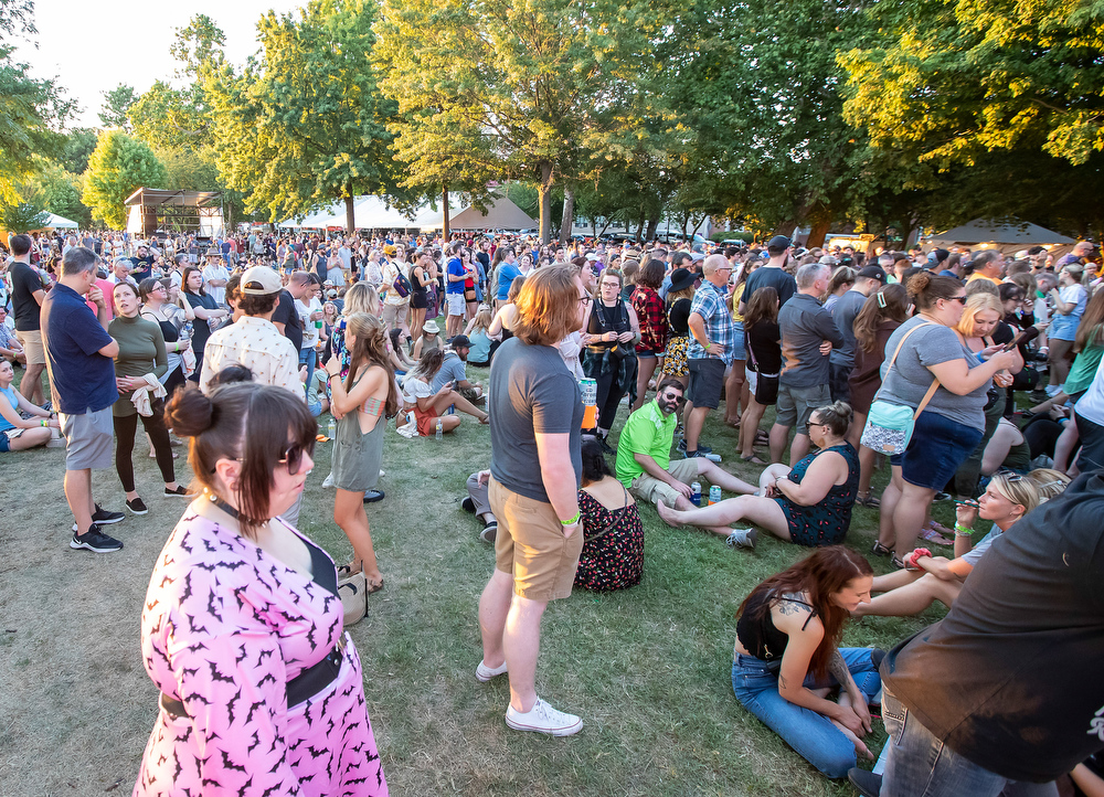 Lord Huron performs at Riverfront Park as part of Harrisburg University's summer concert series ...