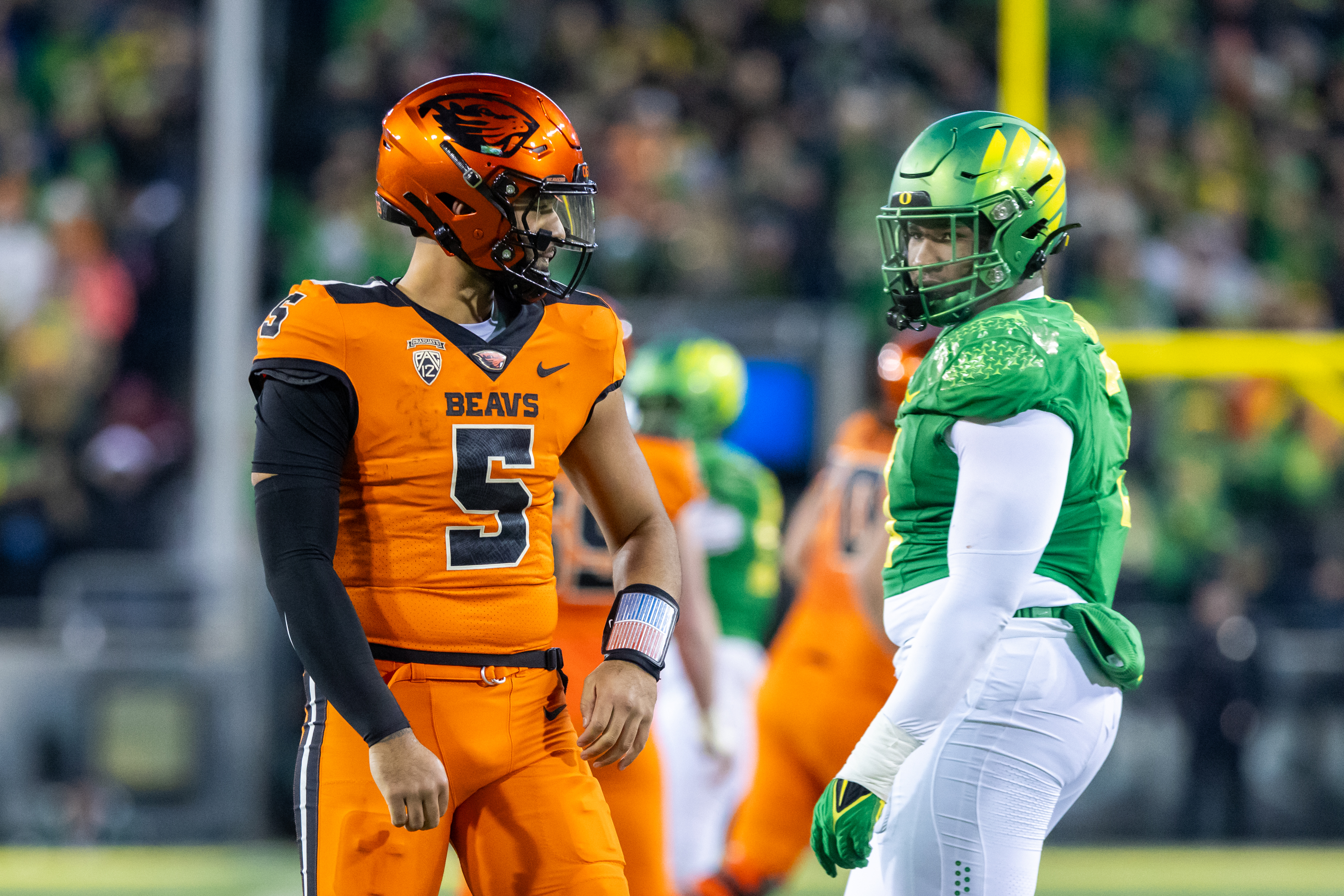 No. 6 Oregon Ducks vs. No. 16 Oregon State Beavers: Nov. 24, 2023 ...