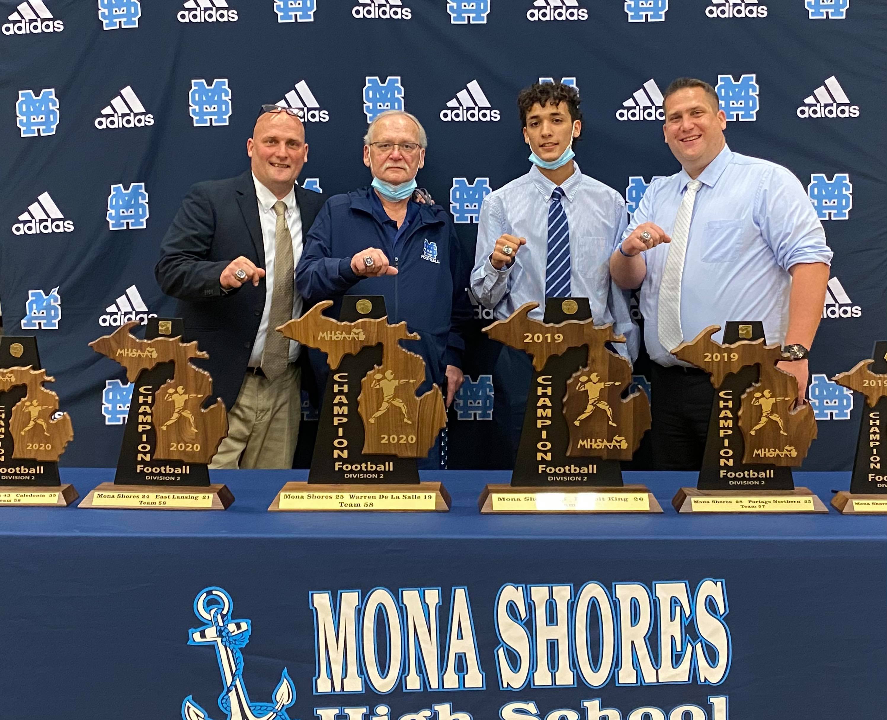 Mona Shores football coach and his son remember family patriarch as ...