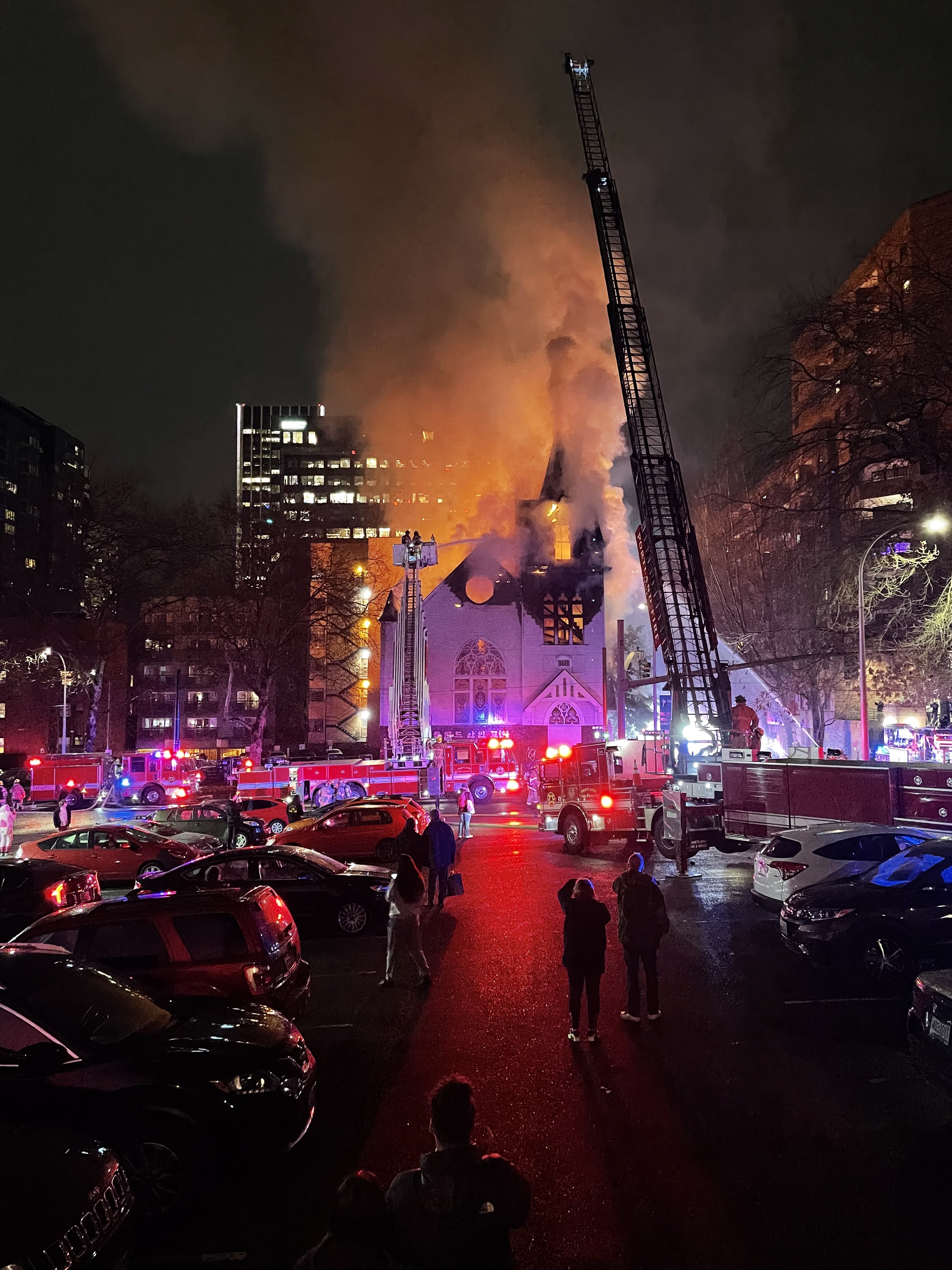 Fire at the Portland Korean Church - oregonlive.com