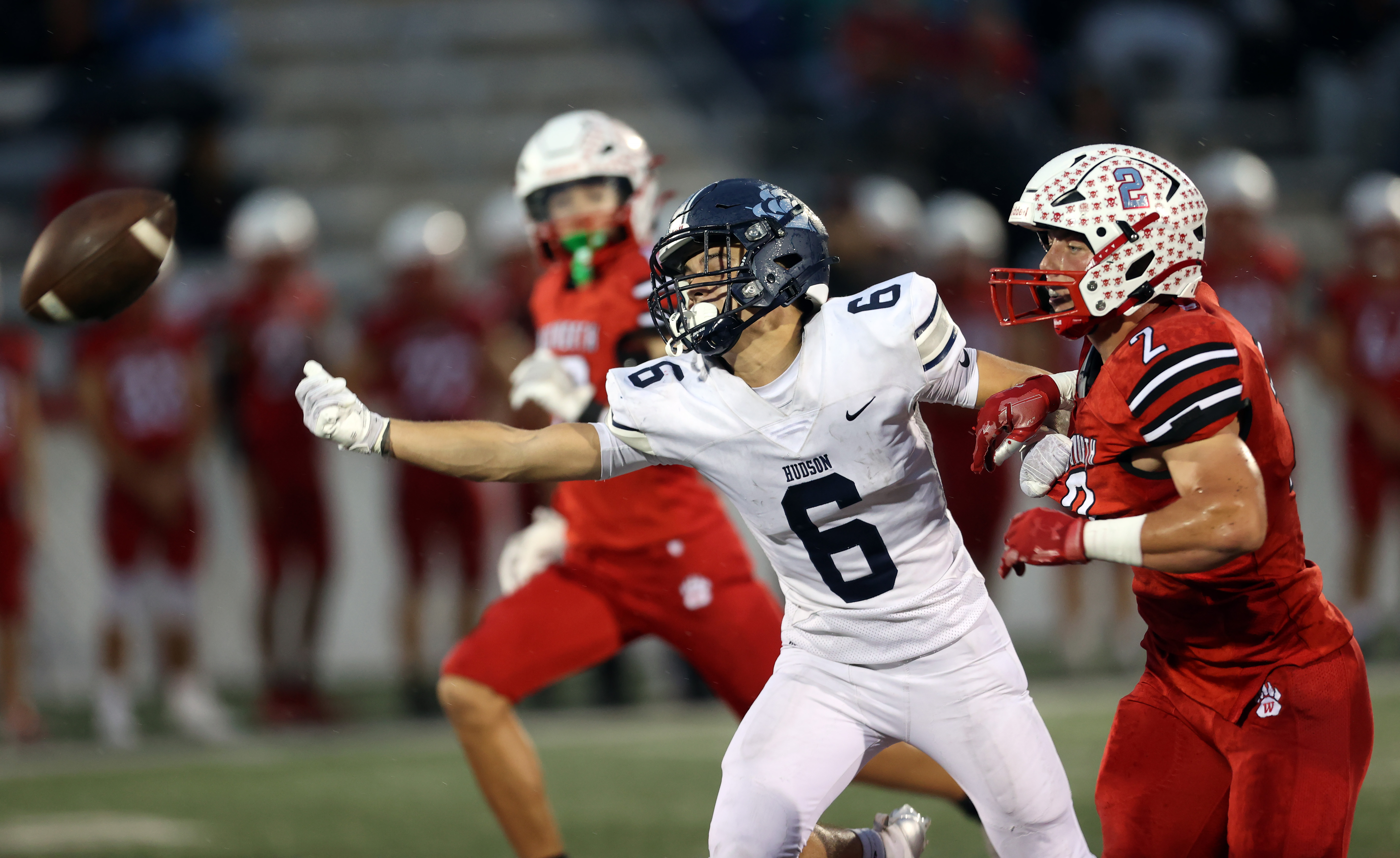 High school football; Hudson at Wadsworth, September 27, 2024 ...