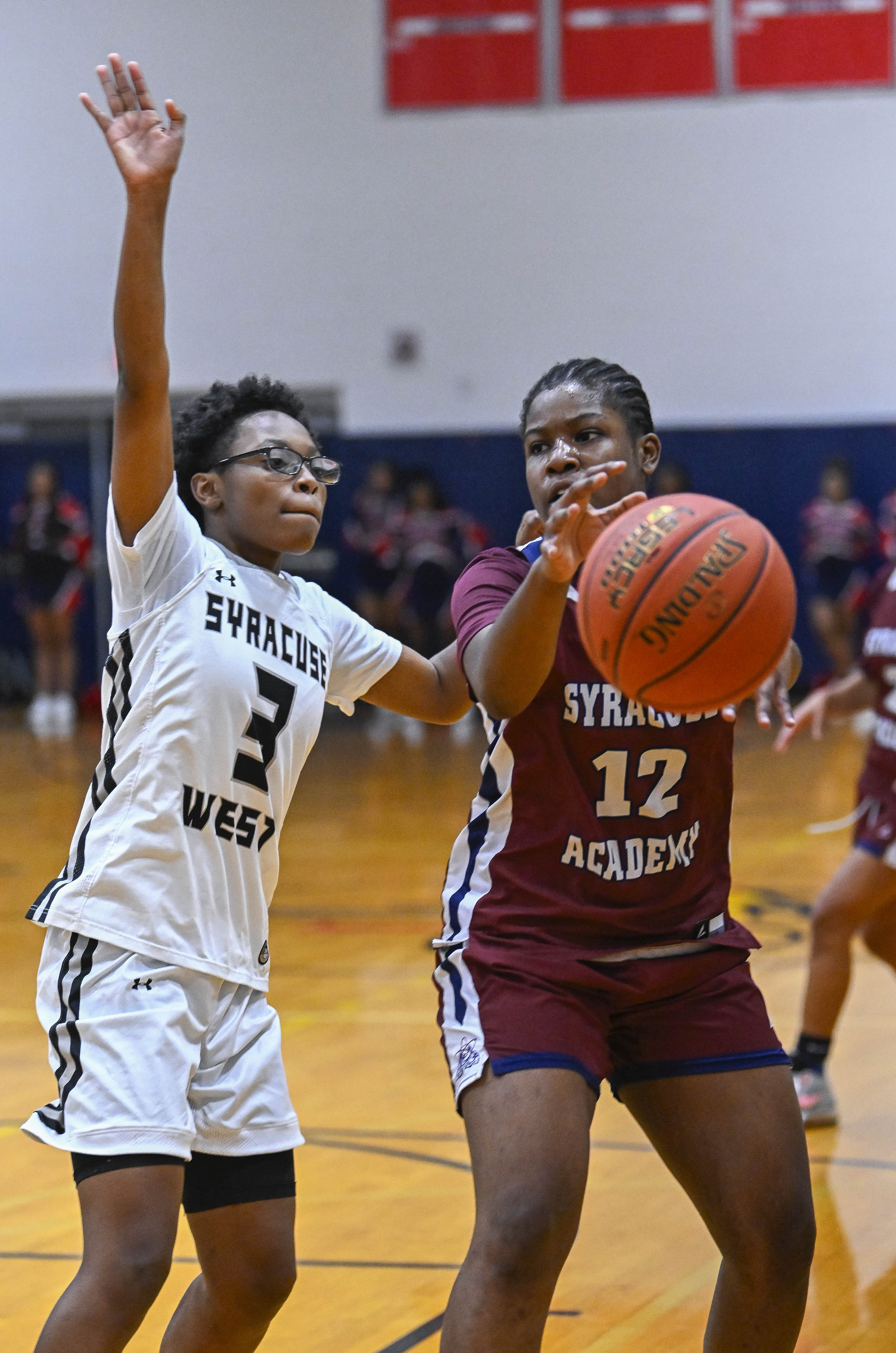 Syracuse Academy of Science vs. Syracuse West girls basketball ...