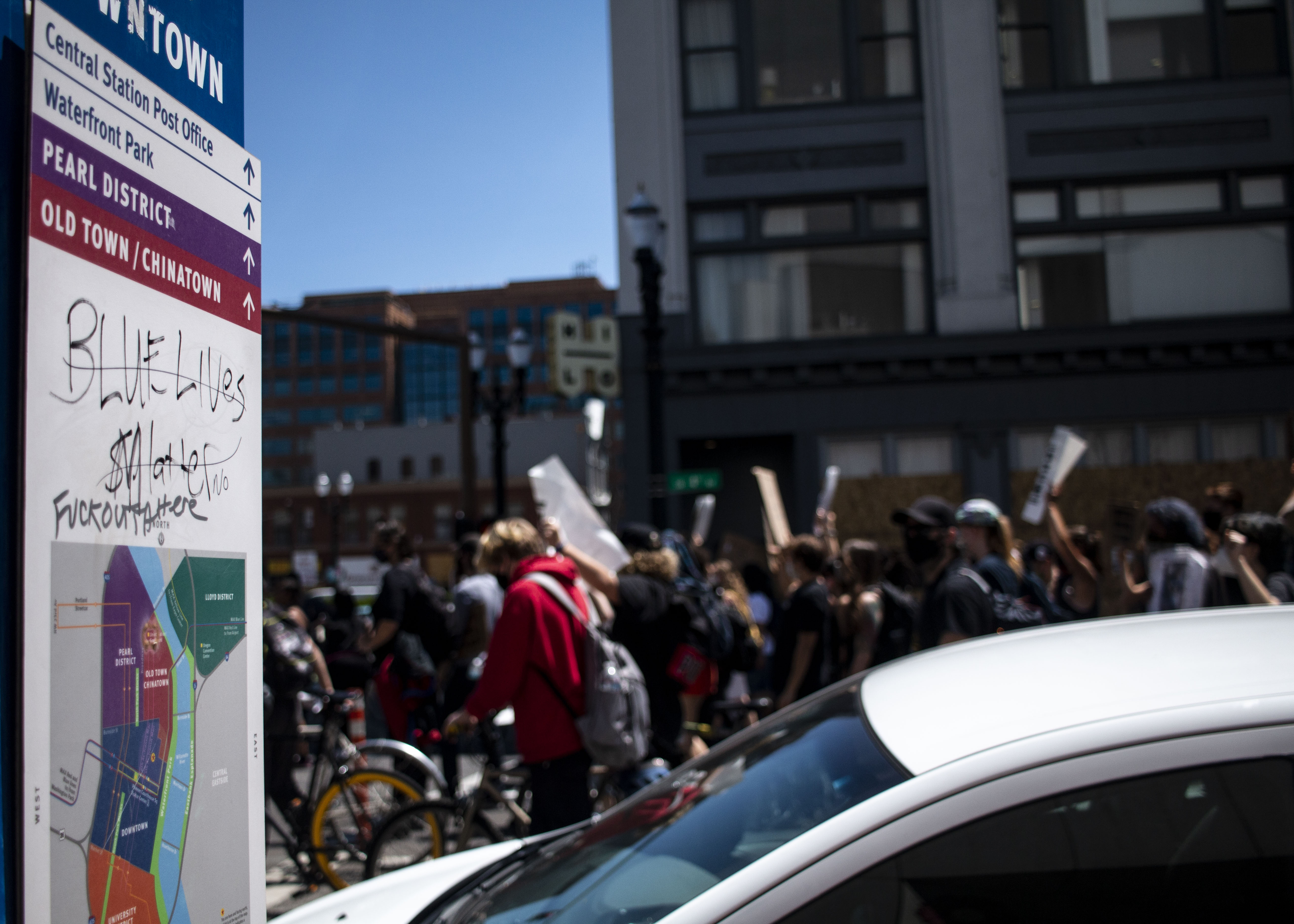 Protests continue for 29th day in Portland on 1-month anniversary of ...