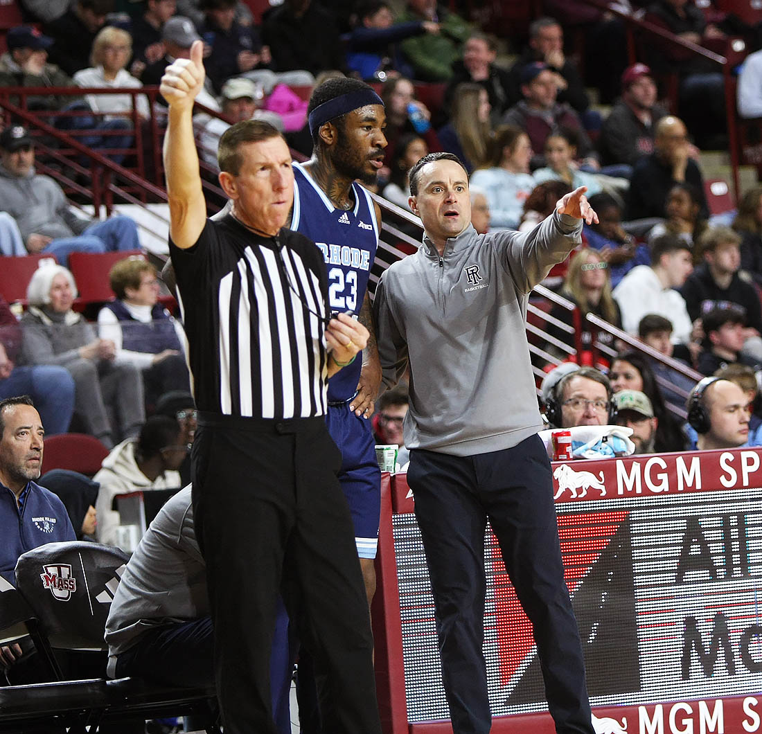 UMass Men's Basketball vs URI 3/1/25 - masslive.com