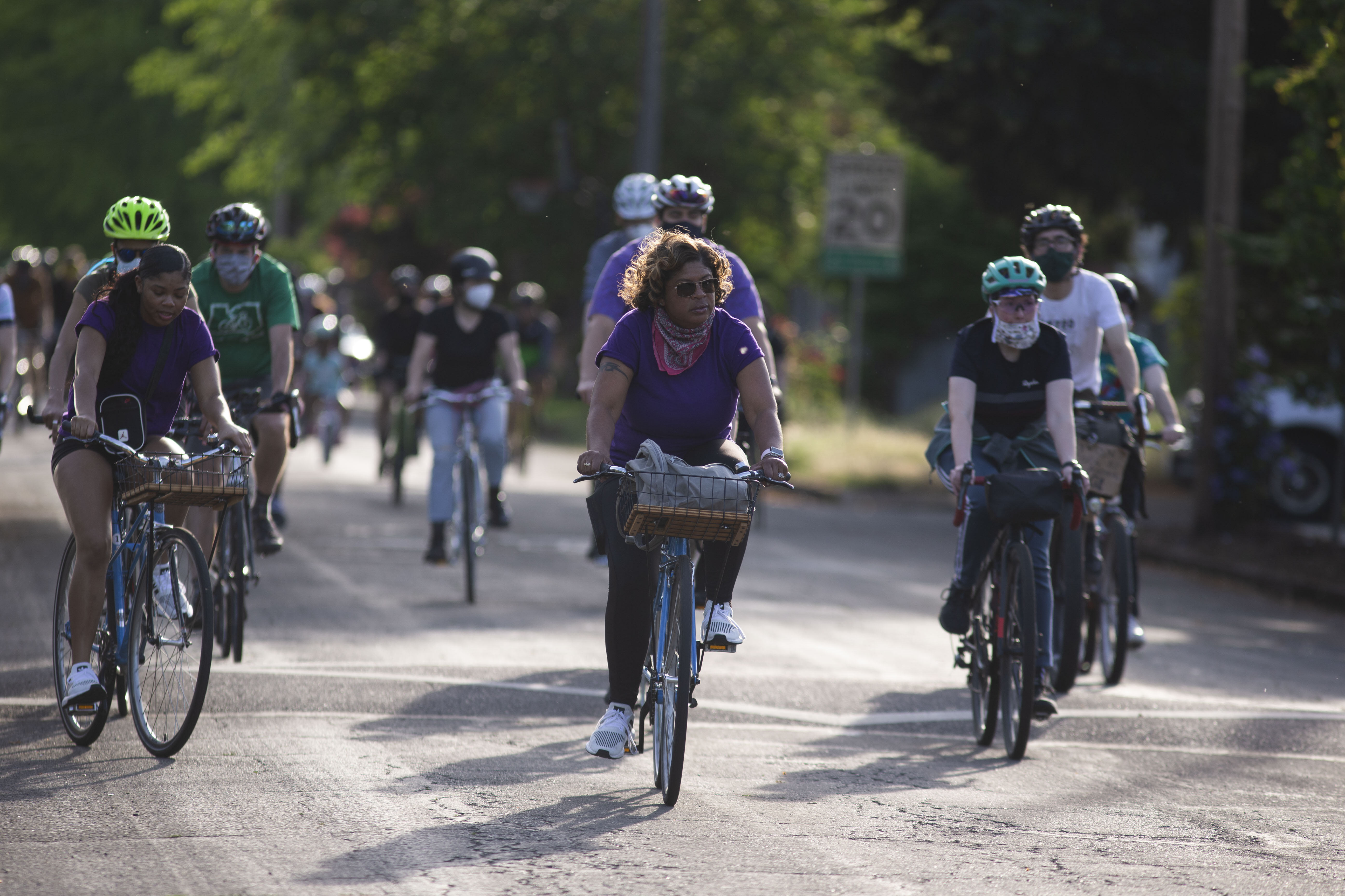 Black Girls Do Bike Let's Ride bike rally through North and Northeast ...