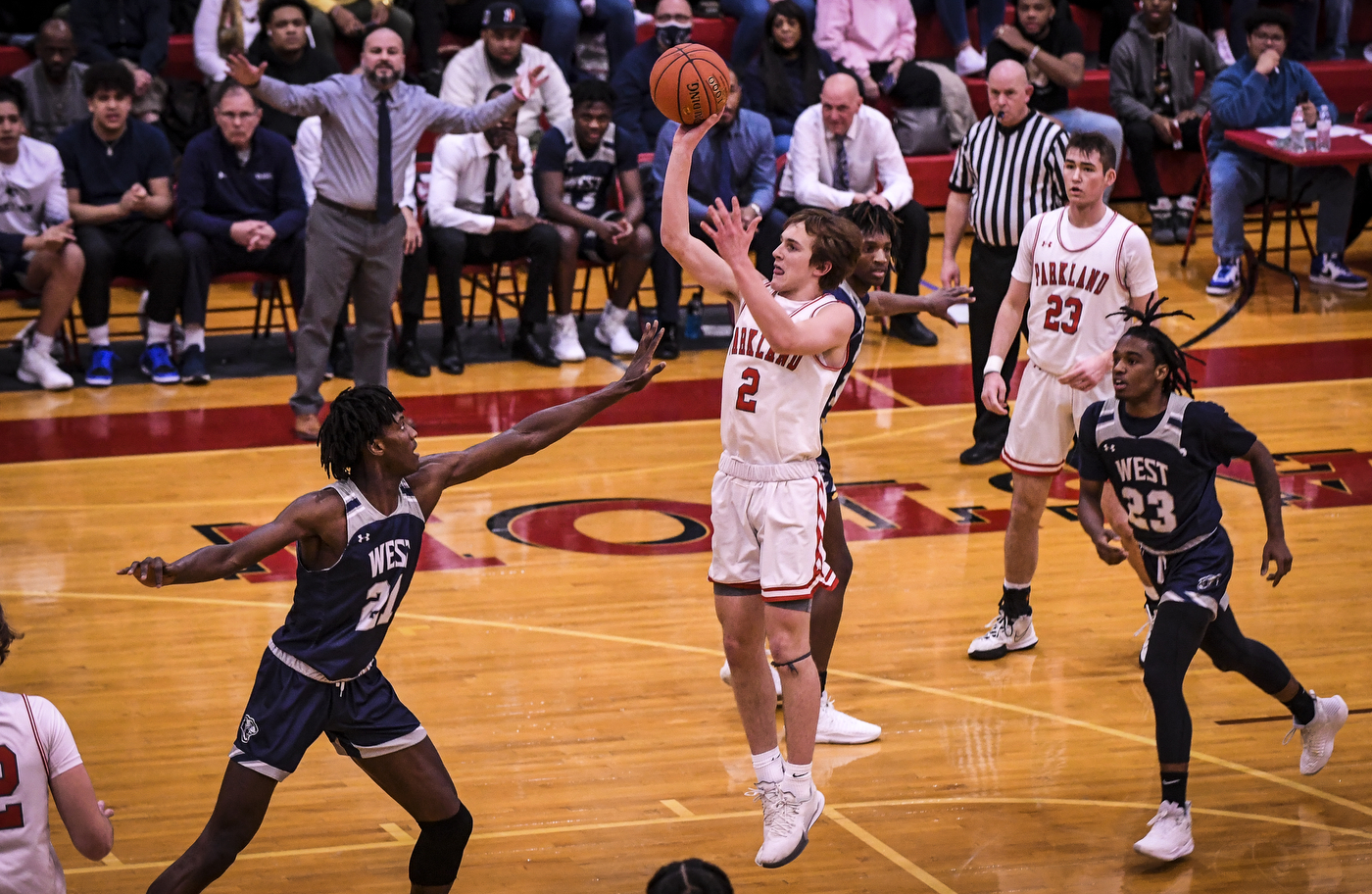 District 11 6A boys basketball final: Parkland vs. Pocono Mountain West ...
