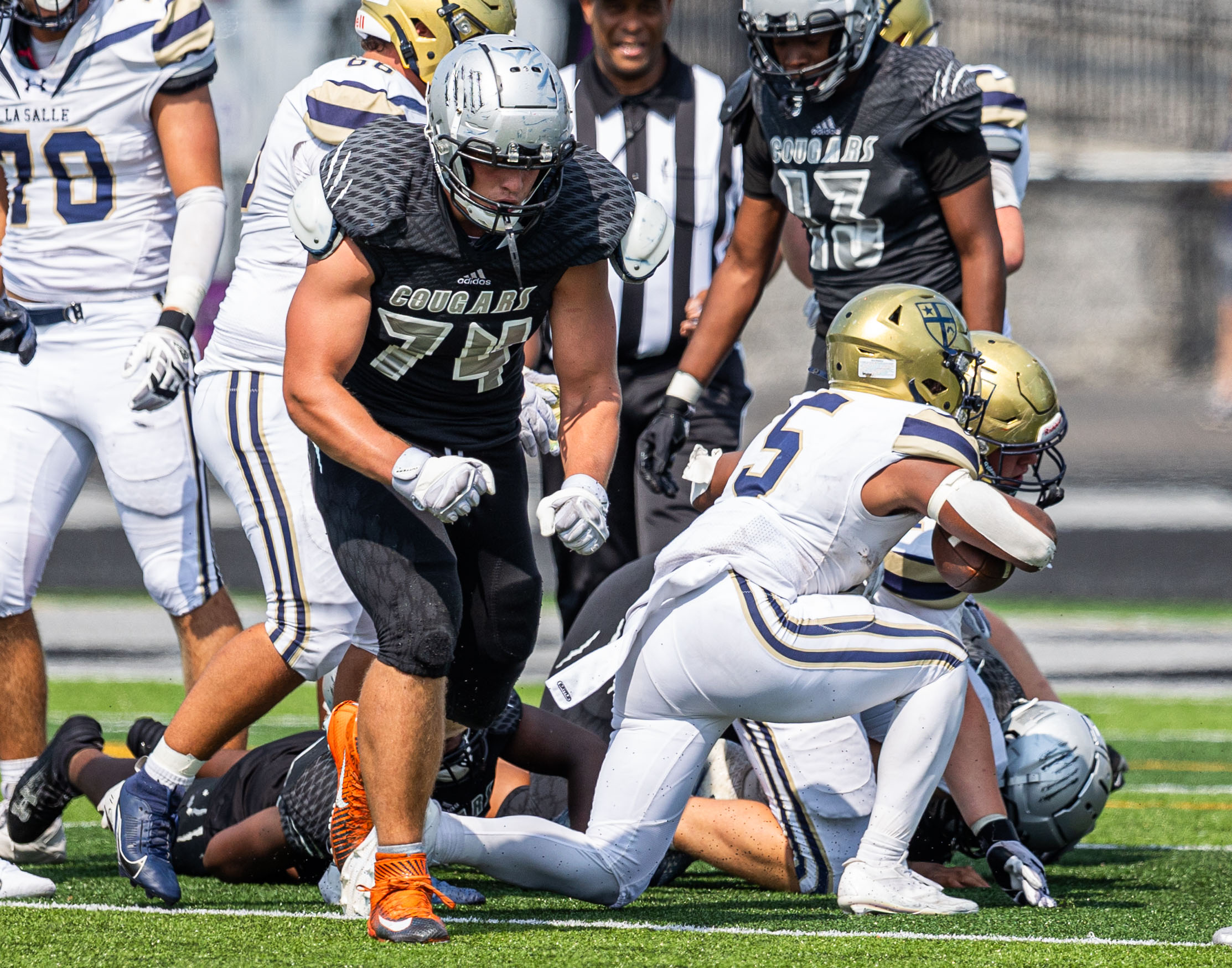 La Salle College HS vs. Harrisburg High football, Aug. 24, 2024 ...