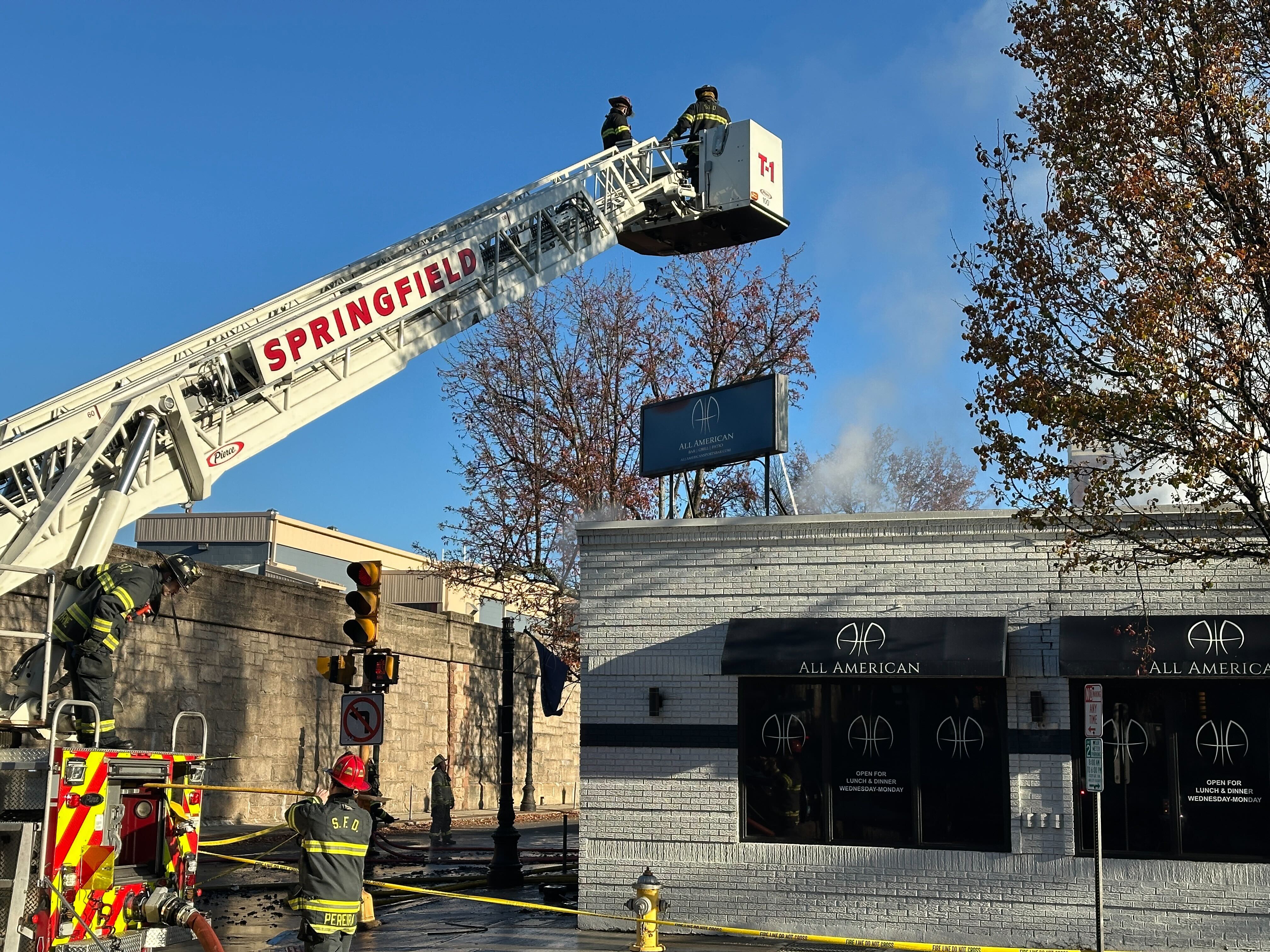 Fire at All American, Springfield - masslive.com