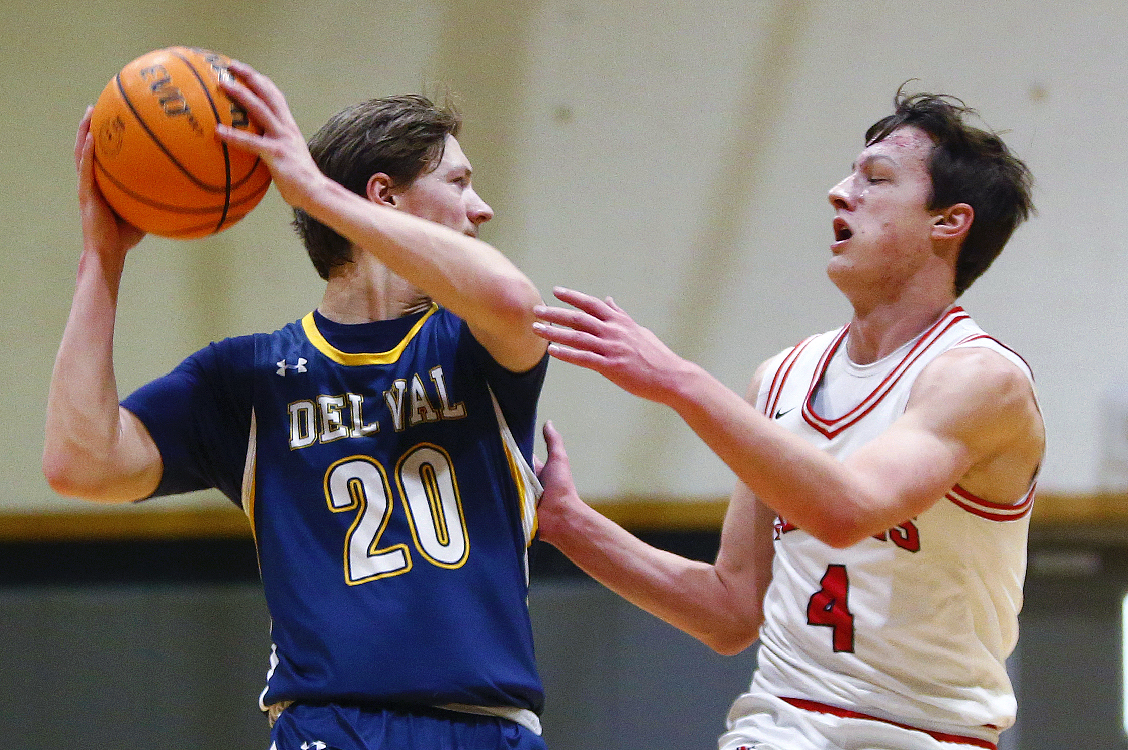 Delaware Valley boys basketball plays Hunterdon Central in 2024 ...