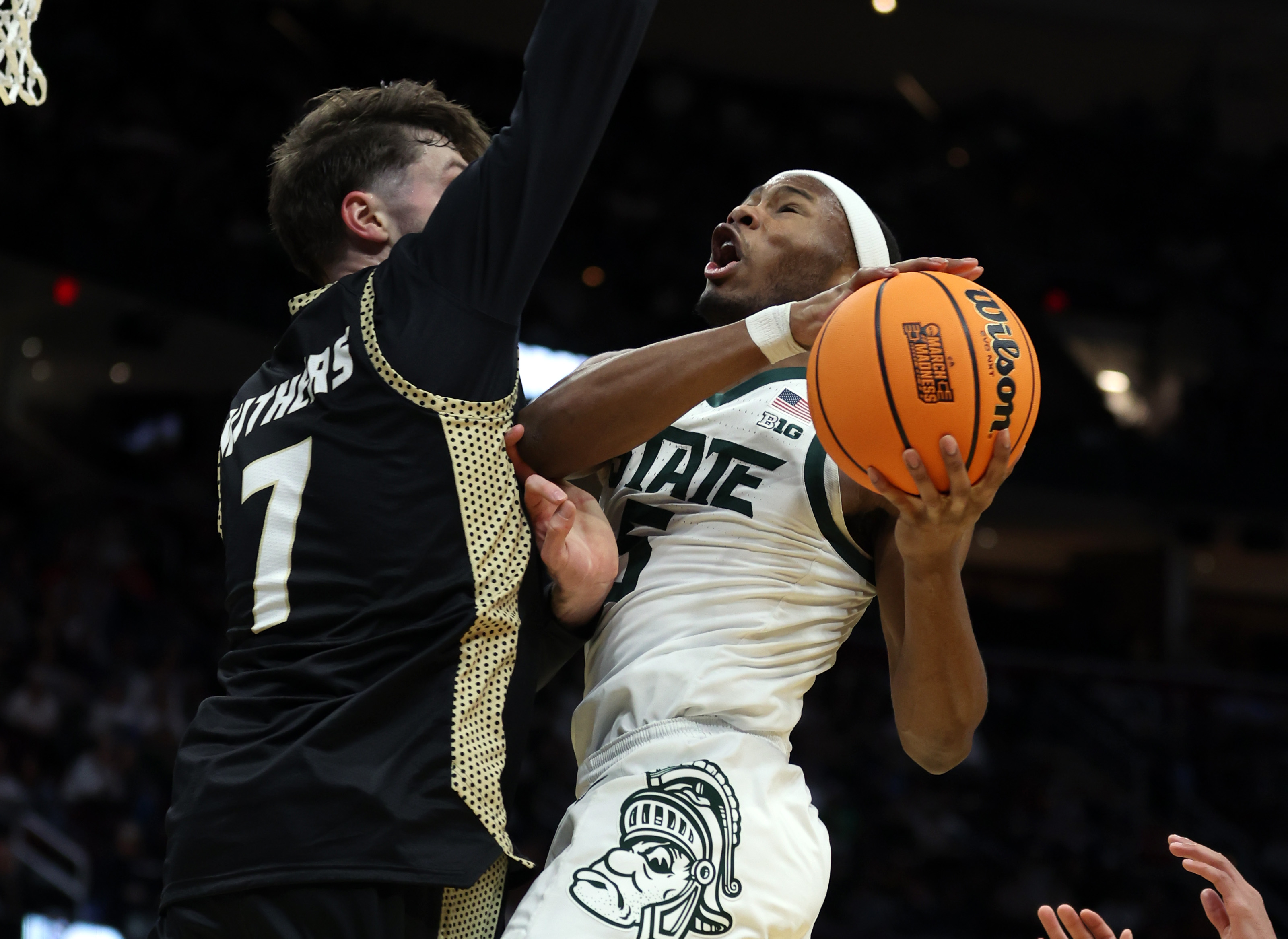 Michigan State Spartans vs. Bryant Bulldogs, first round, NCAA ...