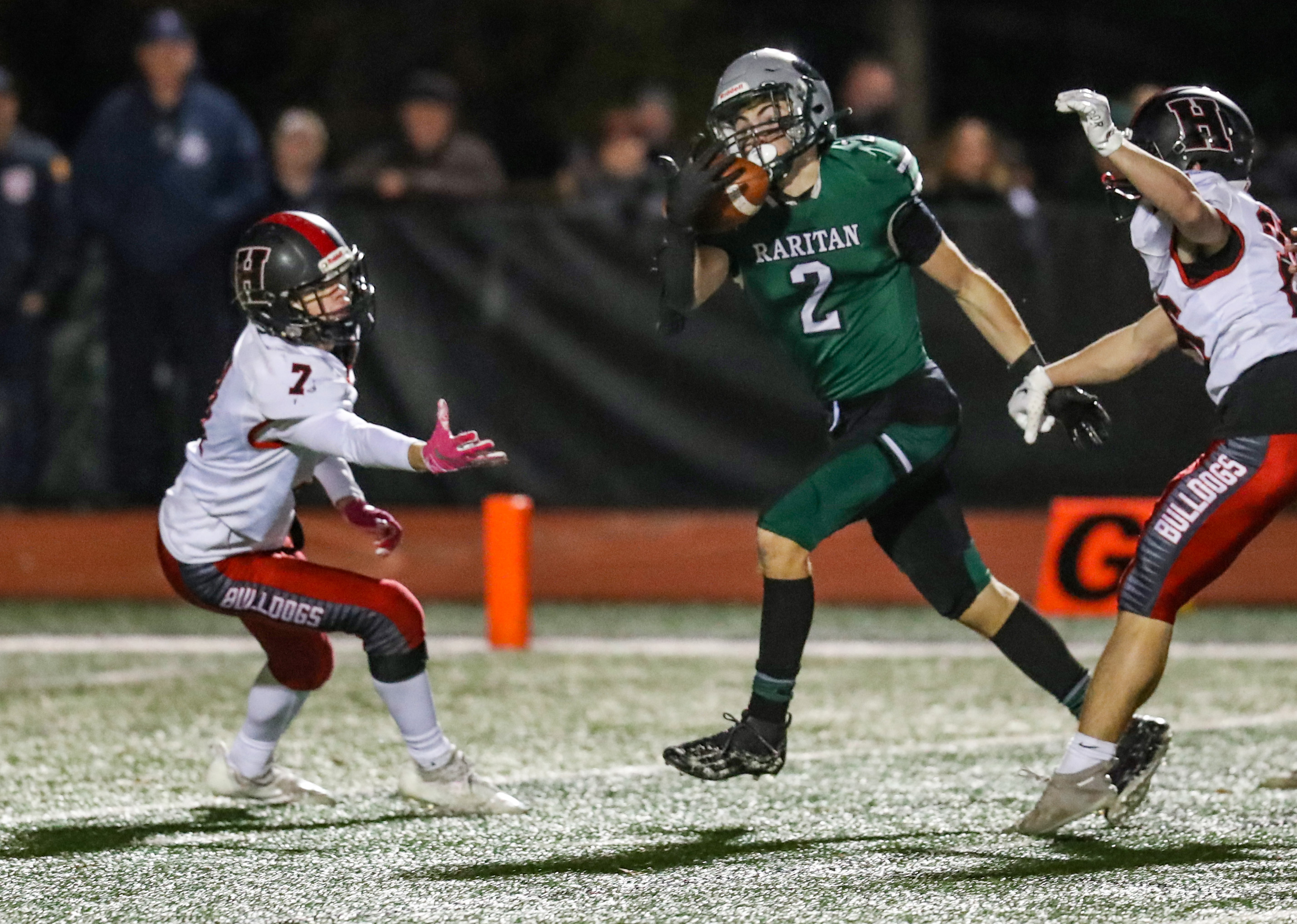 Haddonfield defeats Raritan in Central Jersey Group 2 football final ...