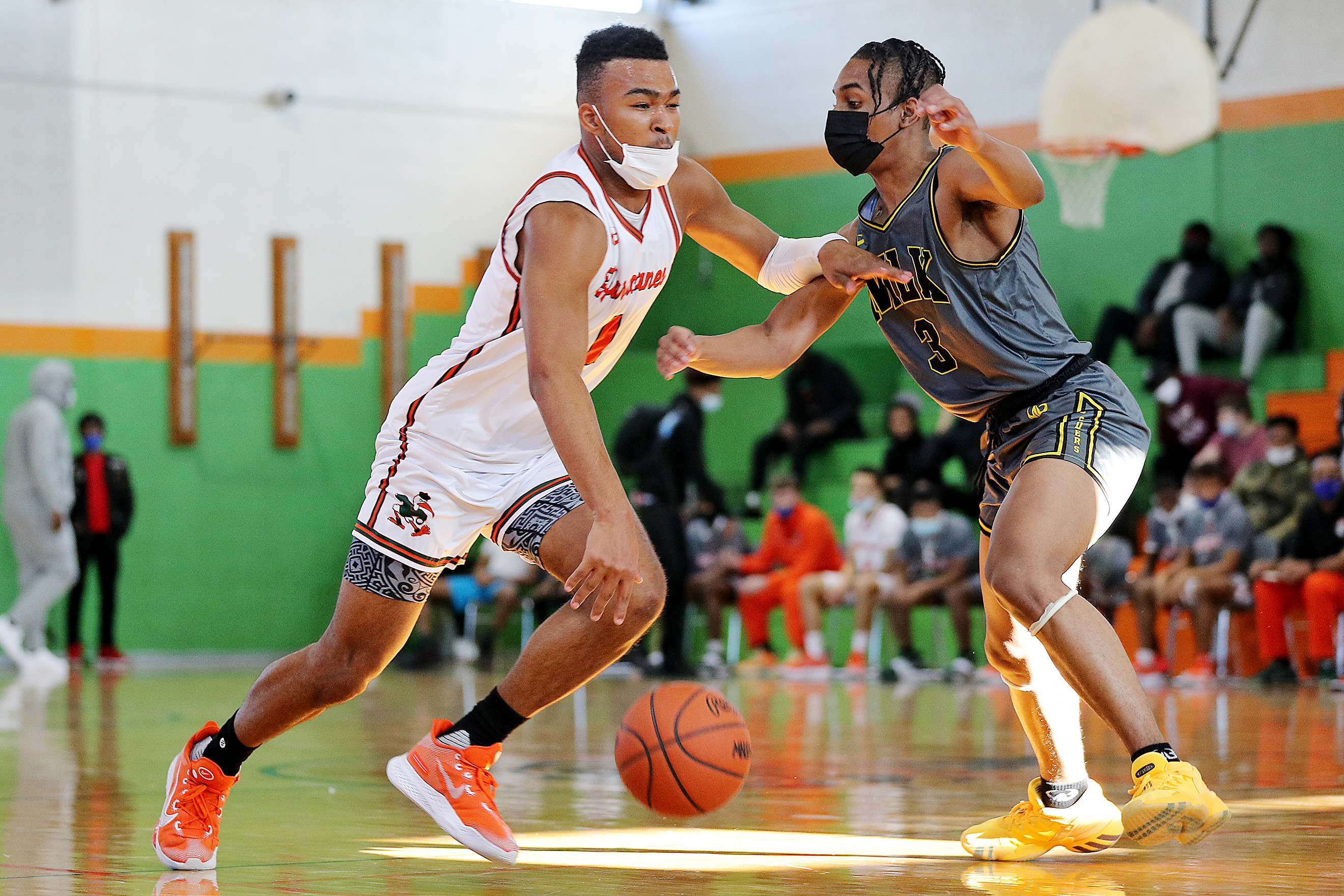 MHSAA basketball: Detroit Frederick Douglass vs. Detroit Martin Luther ...