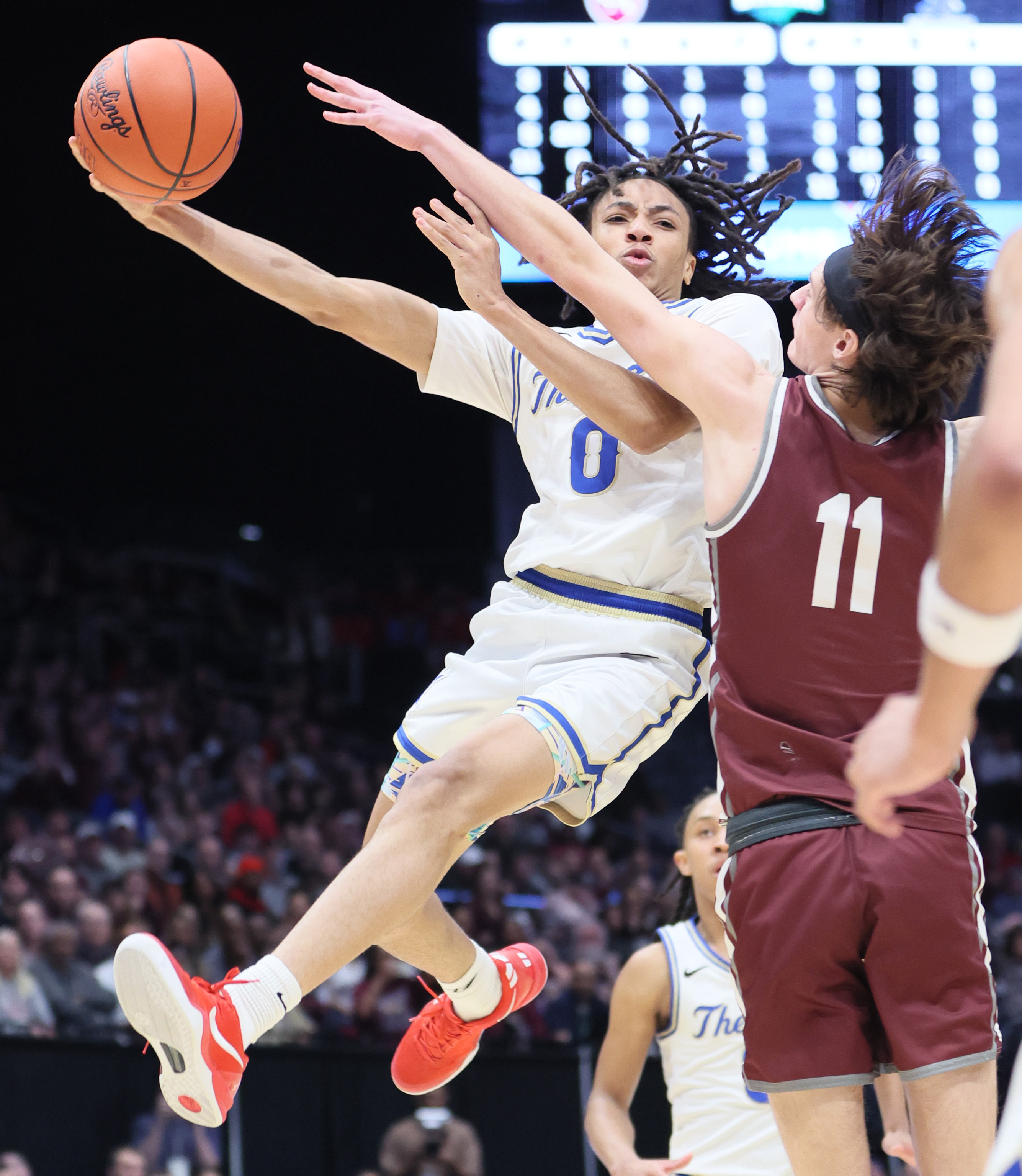 Lutheran East vs. Columbus Academy, Div. V boys basketball finals ...