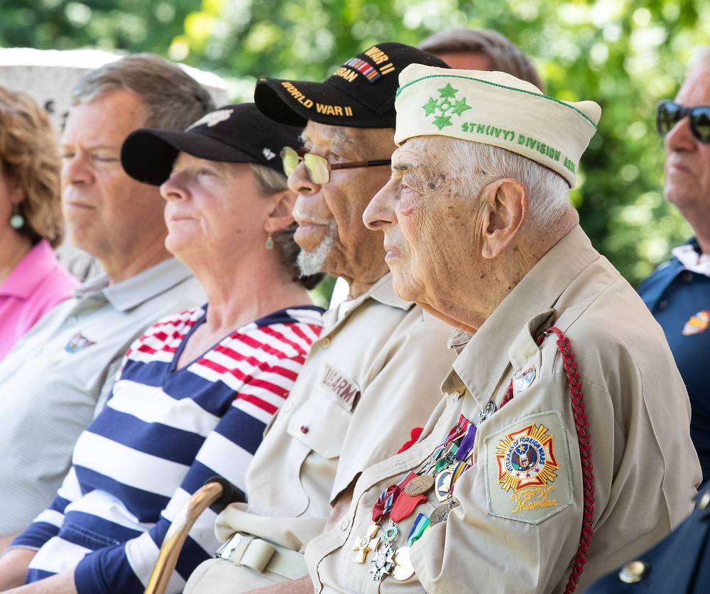 WWII 8th Armored Division monument dedication at Army Heritage Center ...
