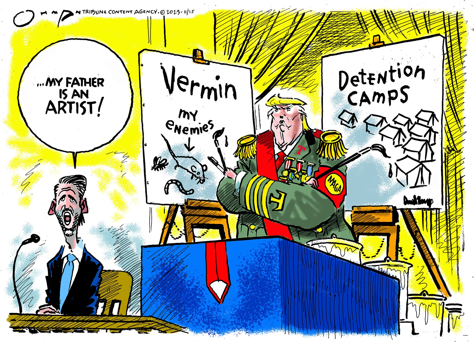 Editorial cartoons for Nov. 19, 2023 - cleveland.com