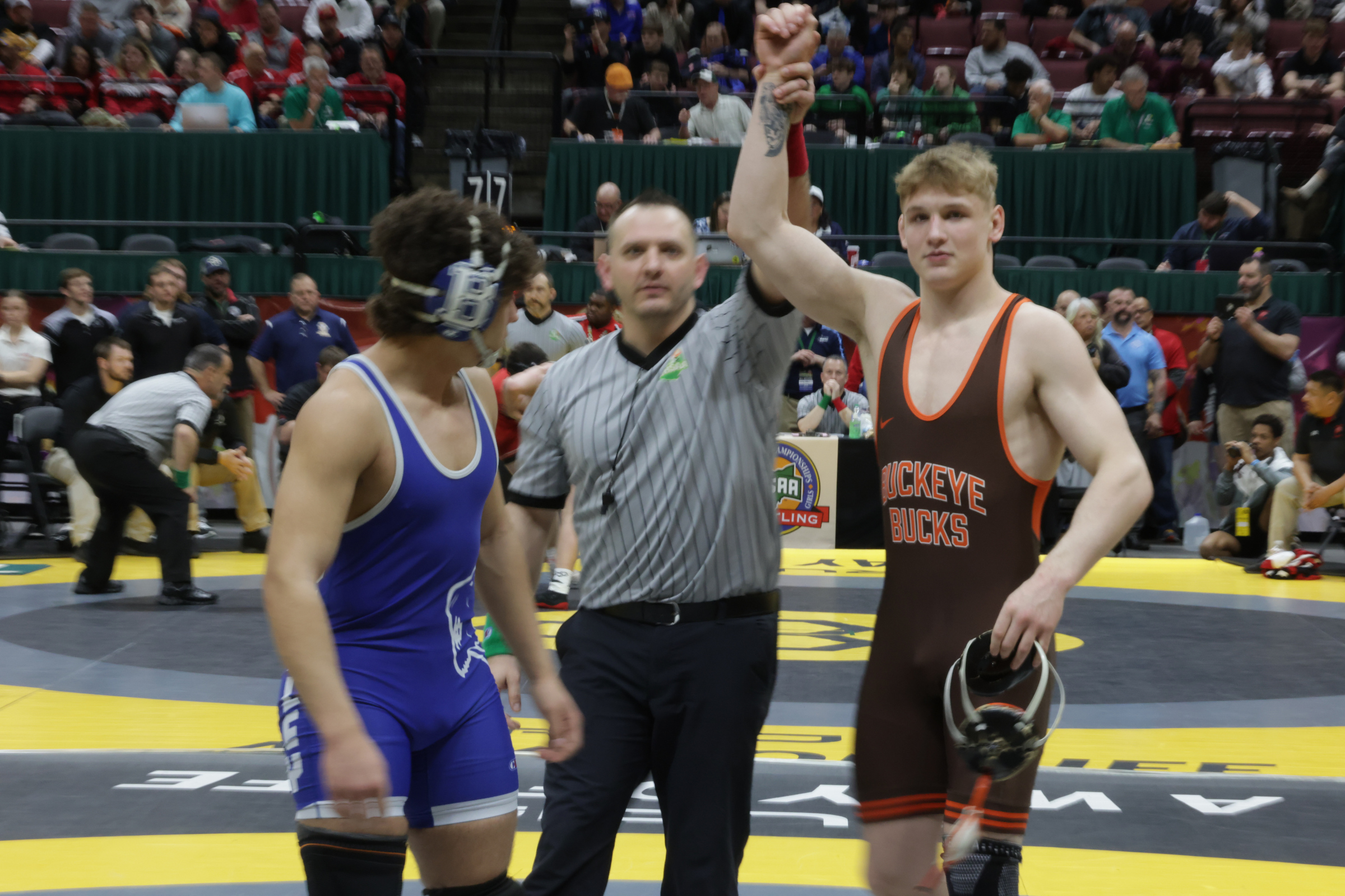 OHSAA Wrestling State Tournament quarterfinals, 2024 - cleveland.com