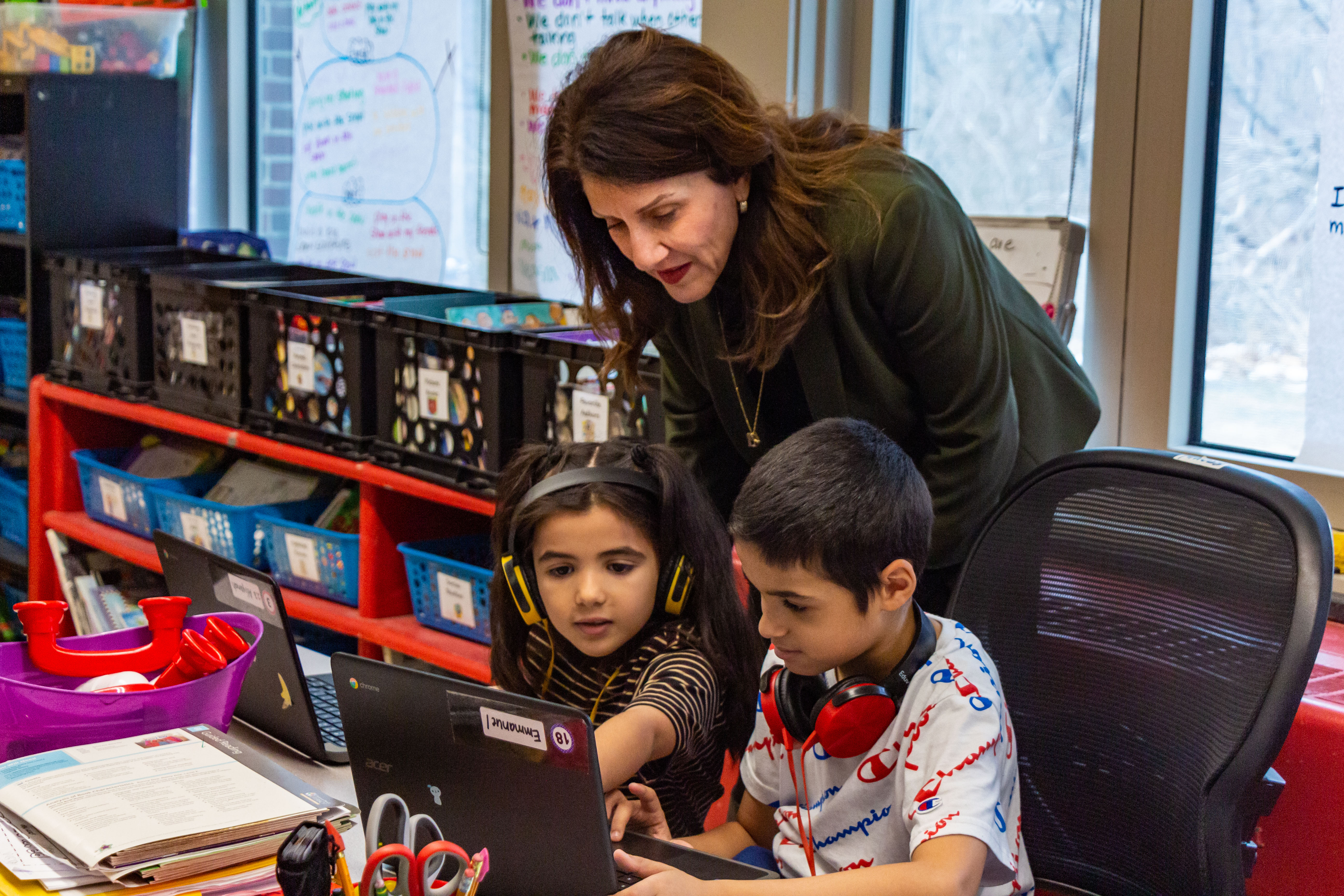 Superintendent Rachel Monárrez visits Clark Street Community School ...