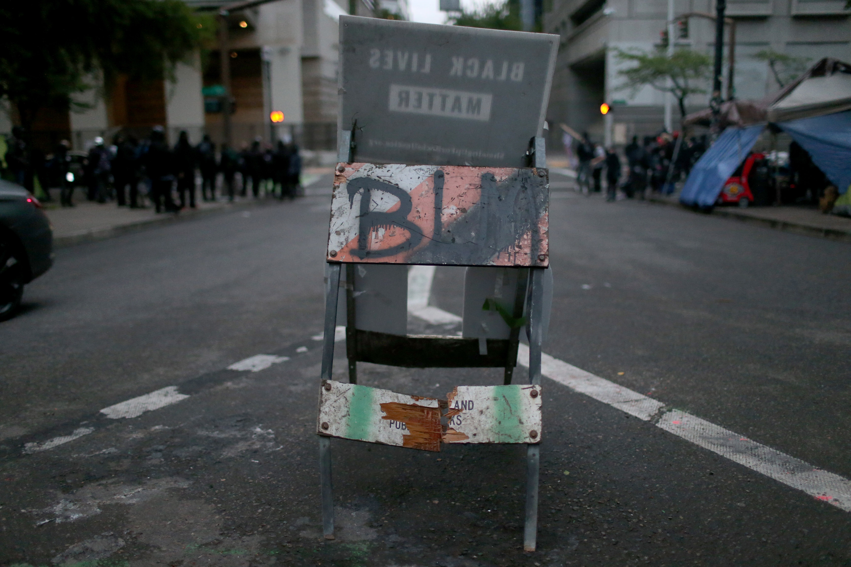 Portland police declare riot on anniversary of George Floyd’s murder ...