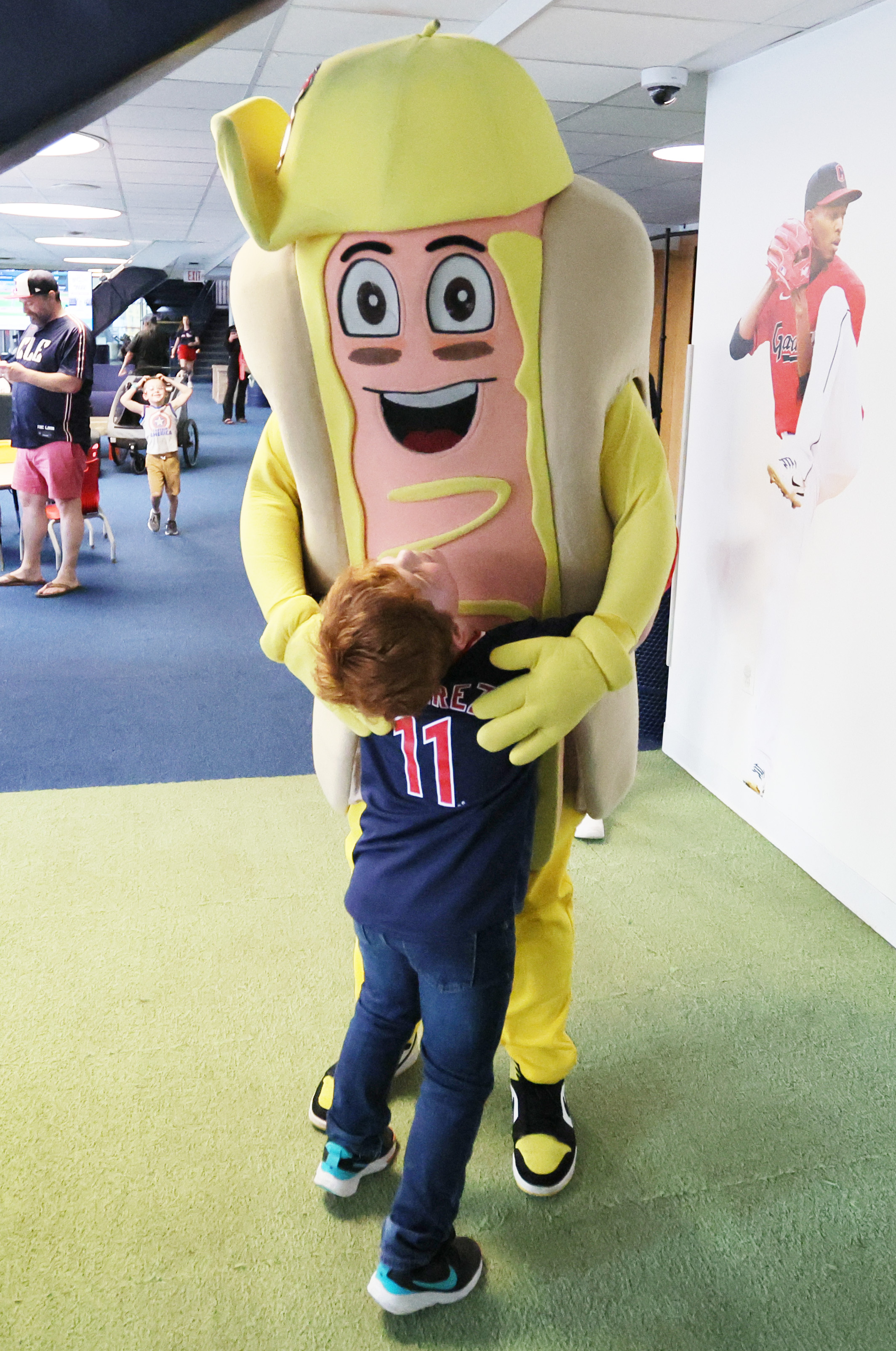 An evening at Progressive Field with the Cleveland Guardians’ Hot Dog ...