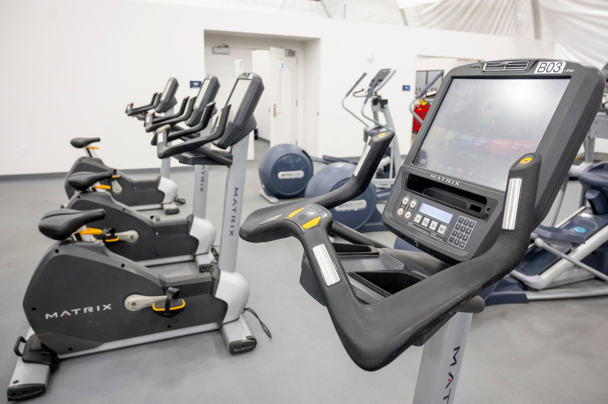 University of Michigan's Temporary Recreation Facility at Palmer Field ...