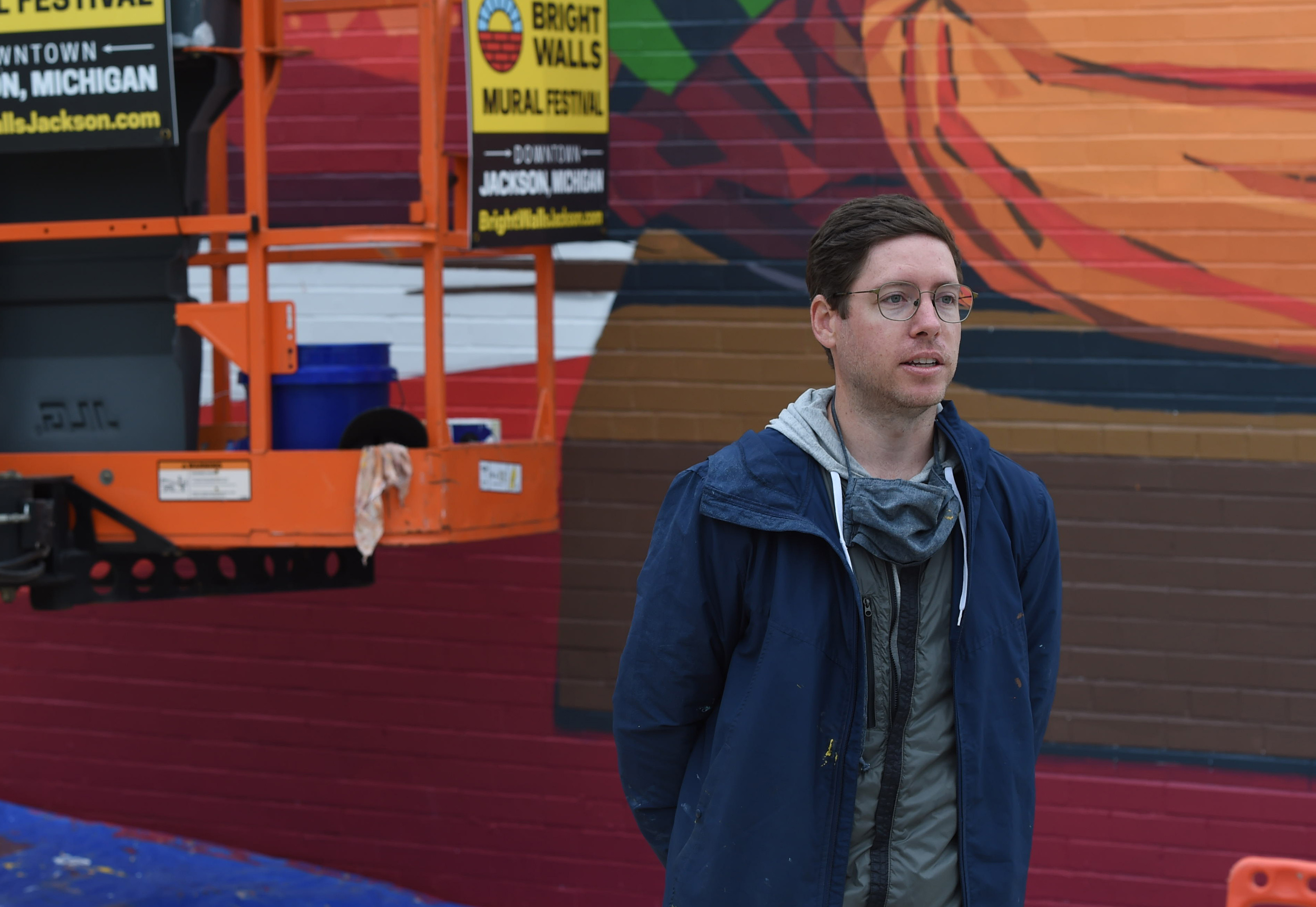 Bright Spots artists talk about their murals - mlive.com