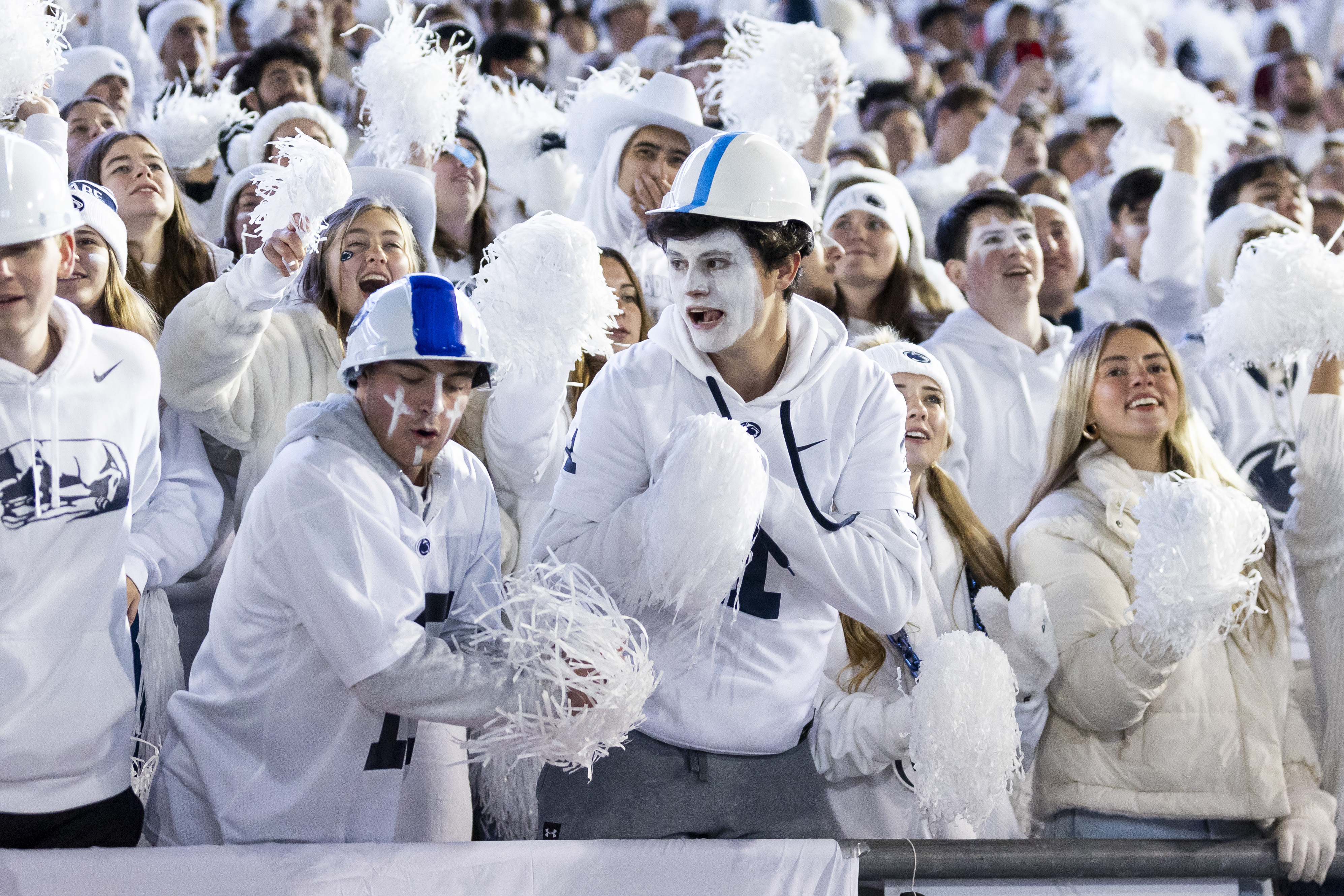 Penn State White Out faces in the crowd - pennlive.com