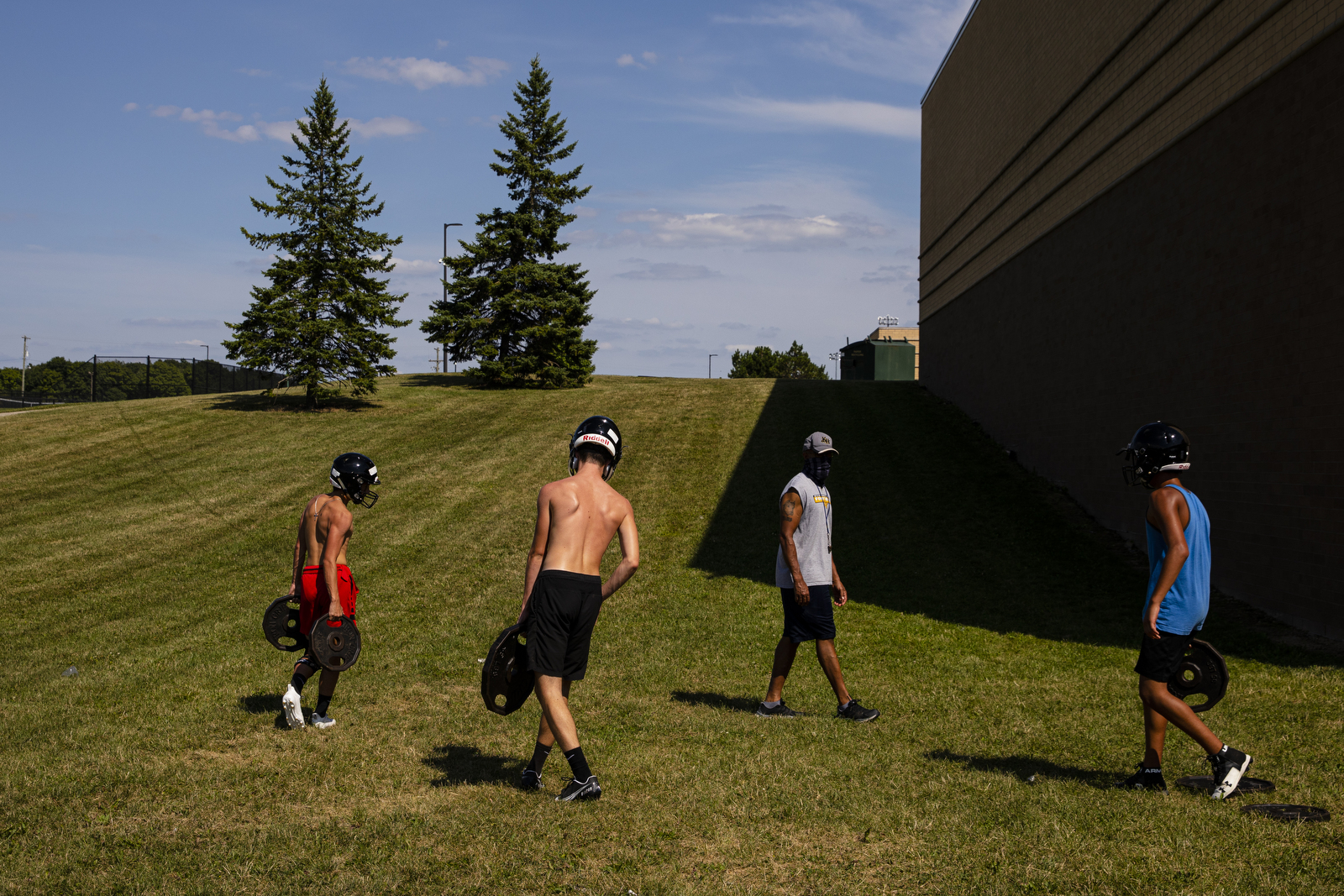 Kenowa Hills football practice 2020 - mlive.com