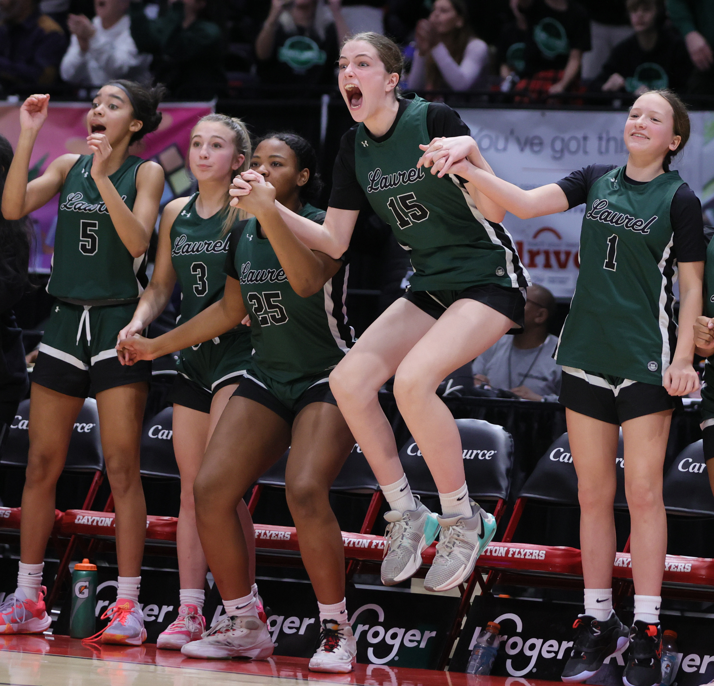 High school girls basketball D2 semifinal: Fairland vs. Laurel, March ...