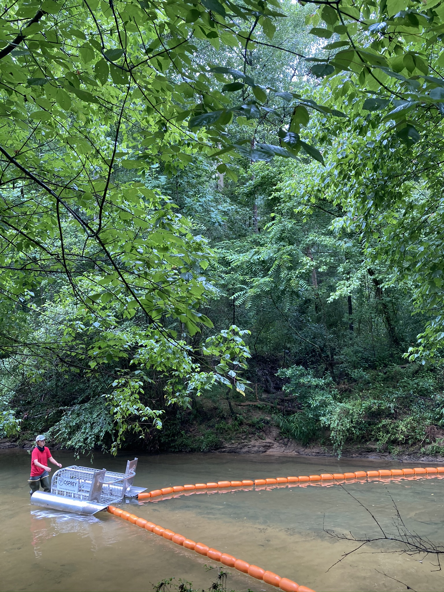 Litter Gitter devices keep trash out of Alabama rivers - al.com