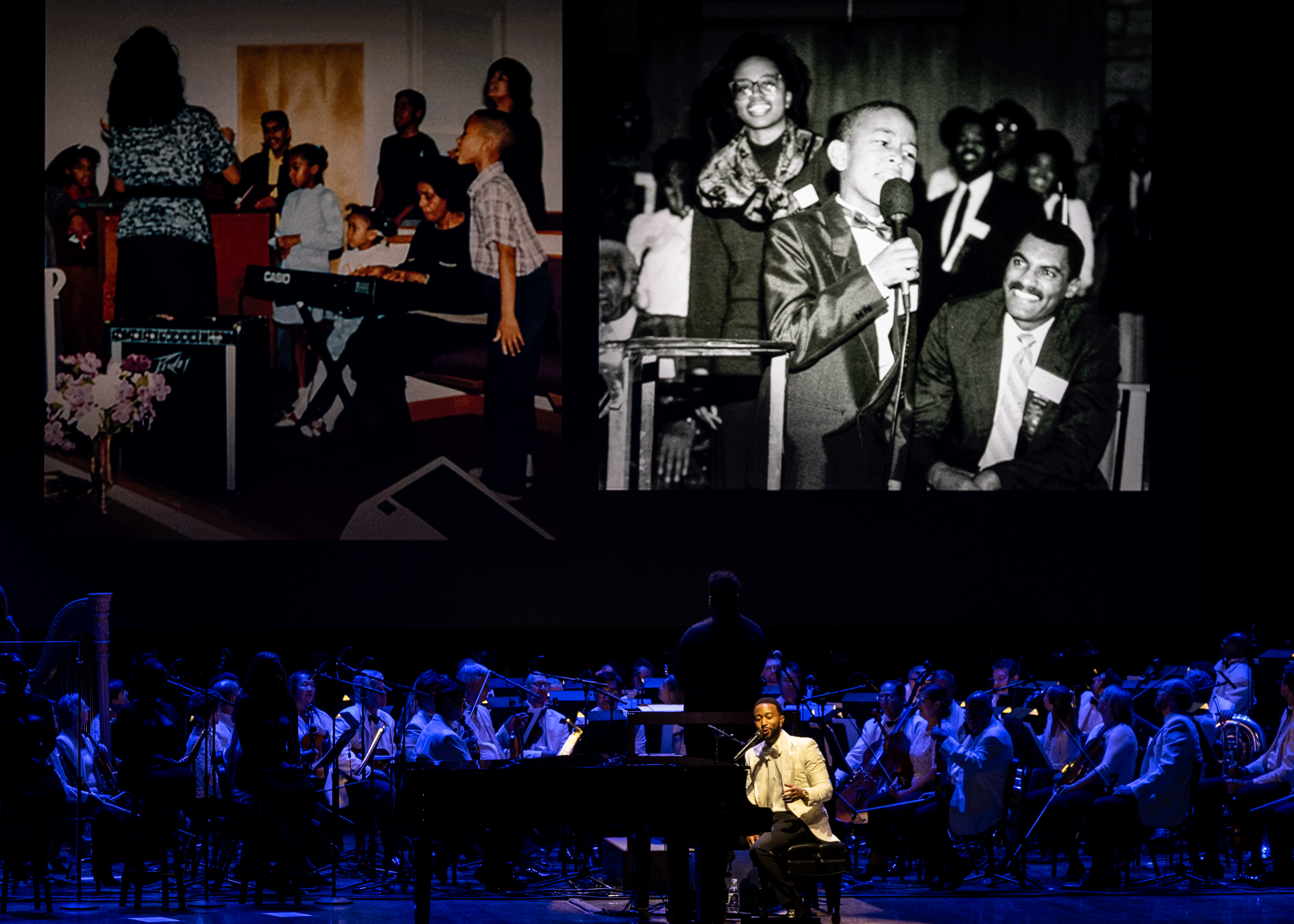 John Legend with the Cleveland Orchestra at Blossom Music Center (25 ...