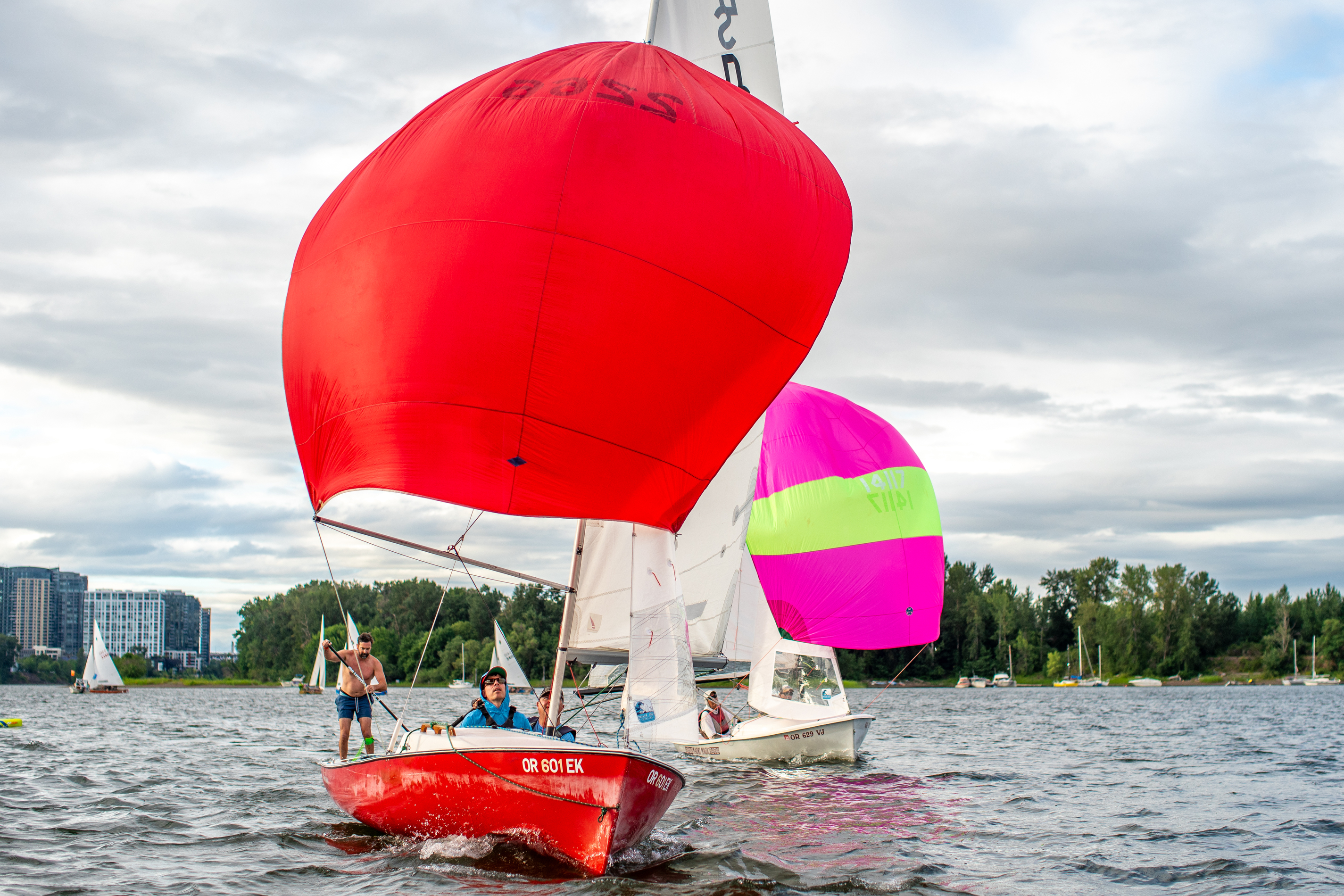 Wednesday night dinghy racing on the Willamette River - oregonlive.com