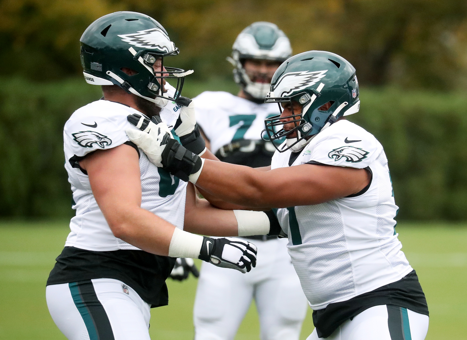 Philadelphia Eagles practice at the NovaCare Complex, Oct. 27, 2021 ...