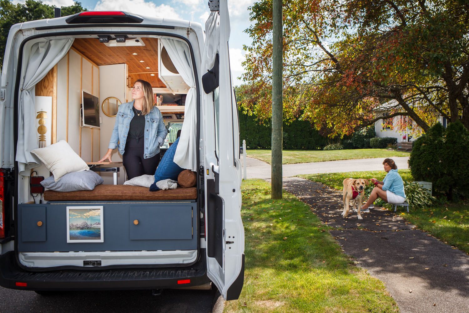 Agawam Vanlifer Cori Geiger starts her new life on the road - masslive.com