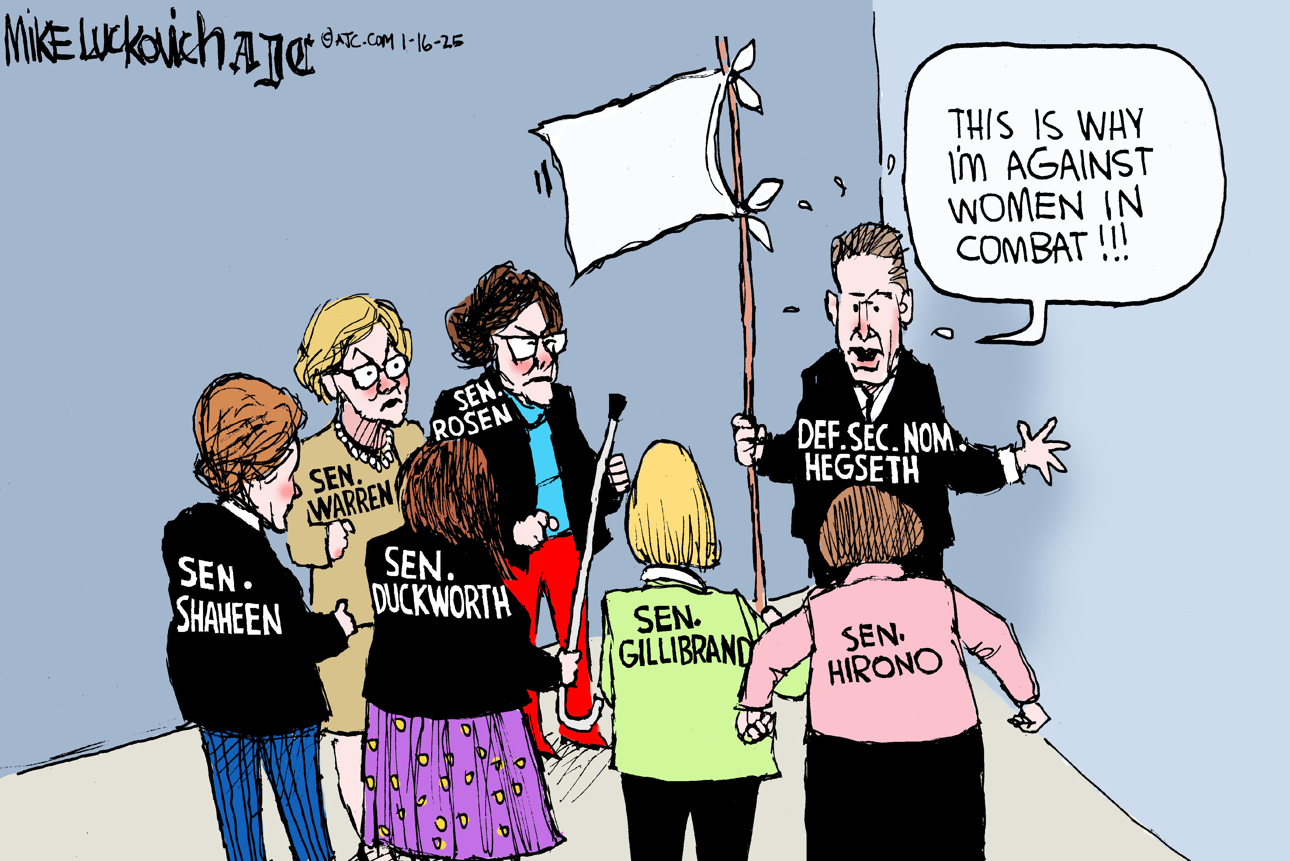 Editorial cartoons for Jan. 19, 2025 - oregonlive.com