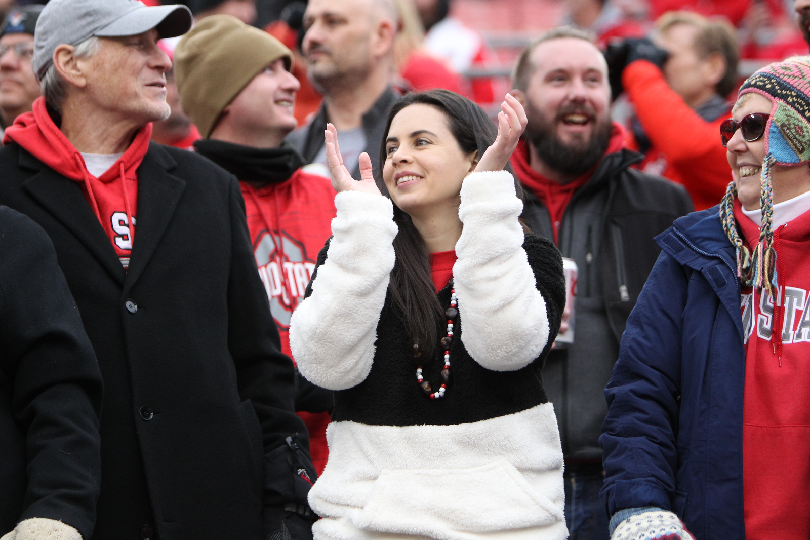 Fans at Ohio State's blowout win over Michigan State, 56-7 - cleveland.com