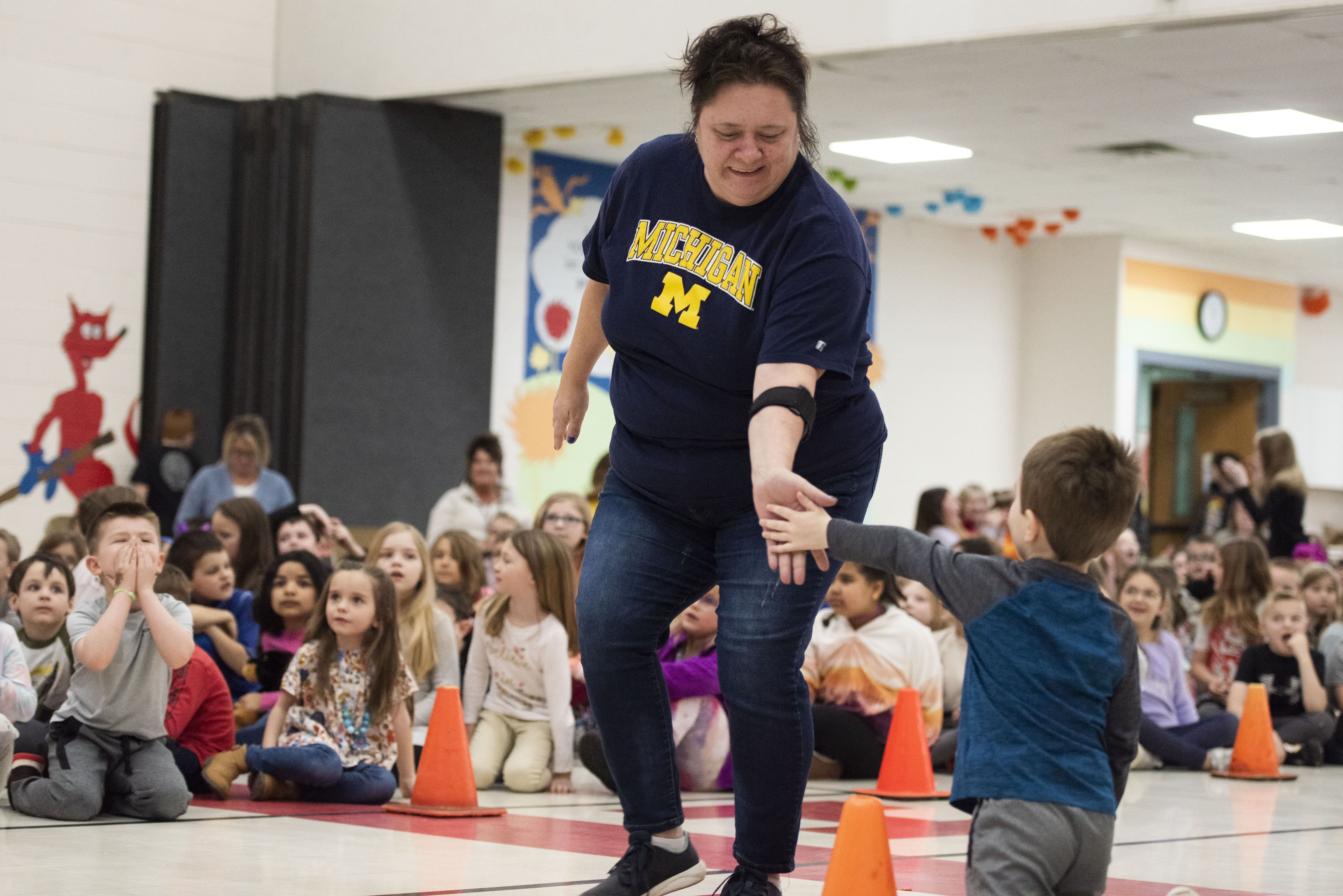 Hanover-Horton's Principal gets "slimed" after students met monthly ...