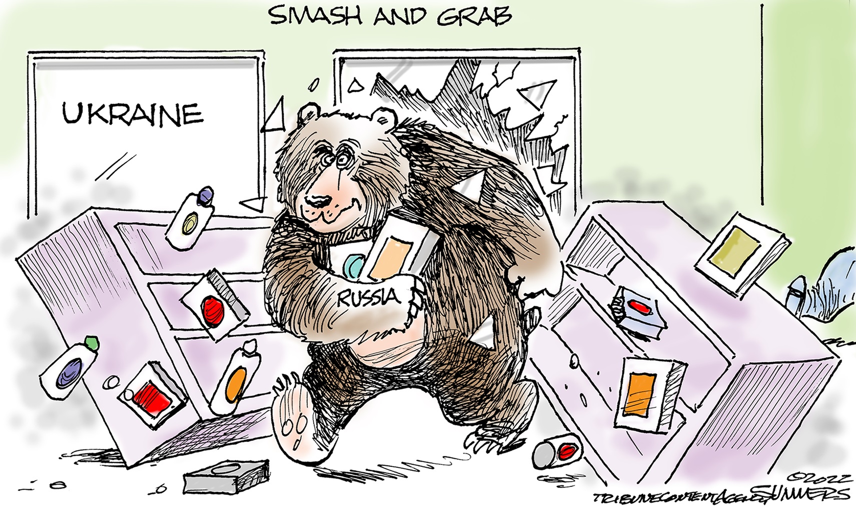 Editorial cartoons for Feb. 27, 2022 - oregonlive.com