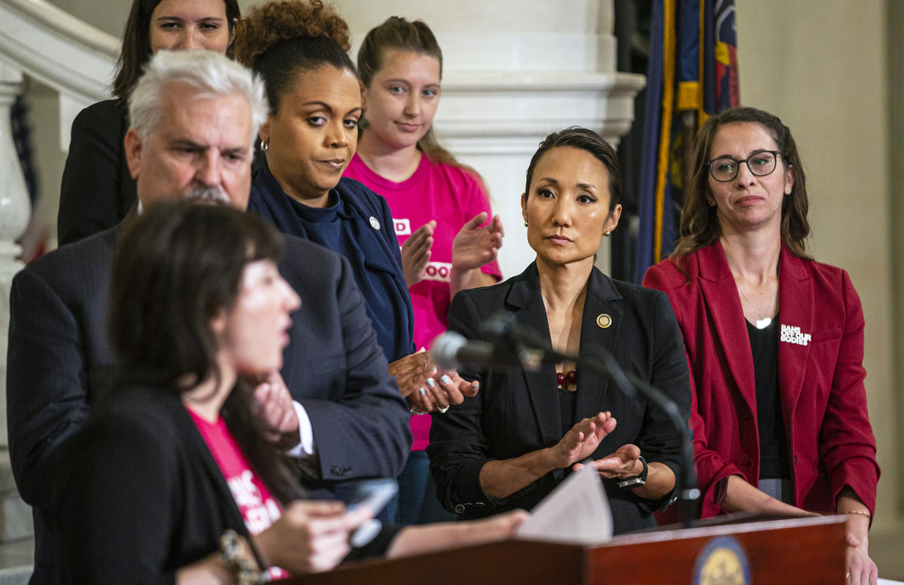 Planned Parenthood Pennsylvania Advocates rally at the Capitol ...