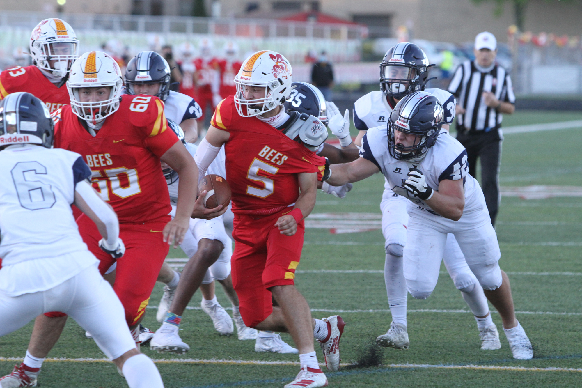 Hudson at Brecksville-Broadview Heights football, September 4, 2020 ...