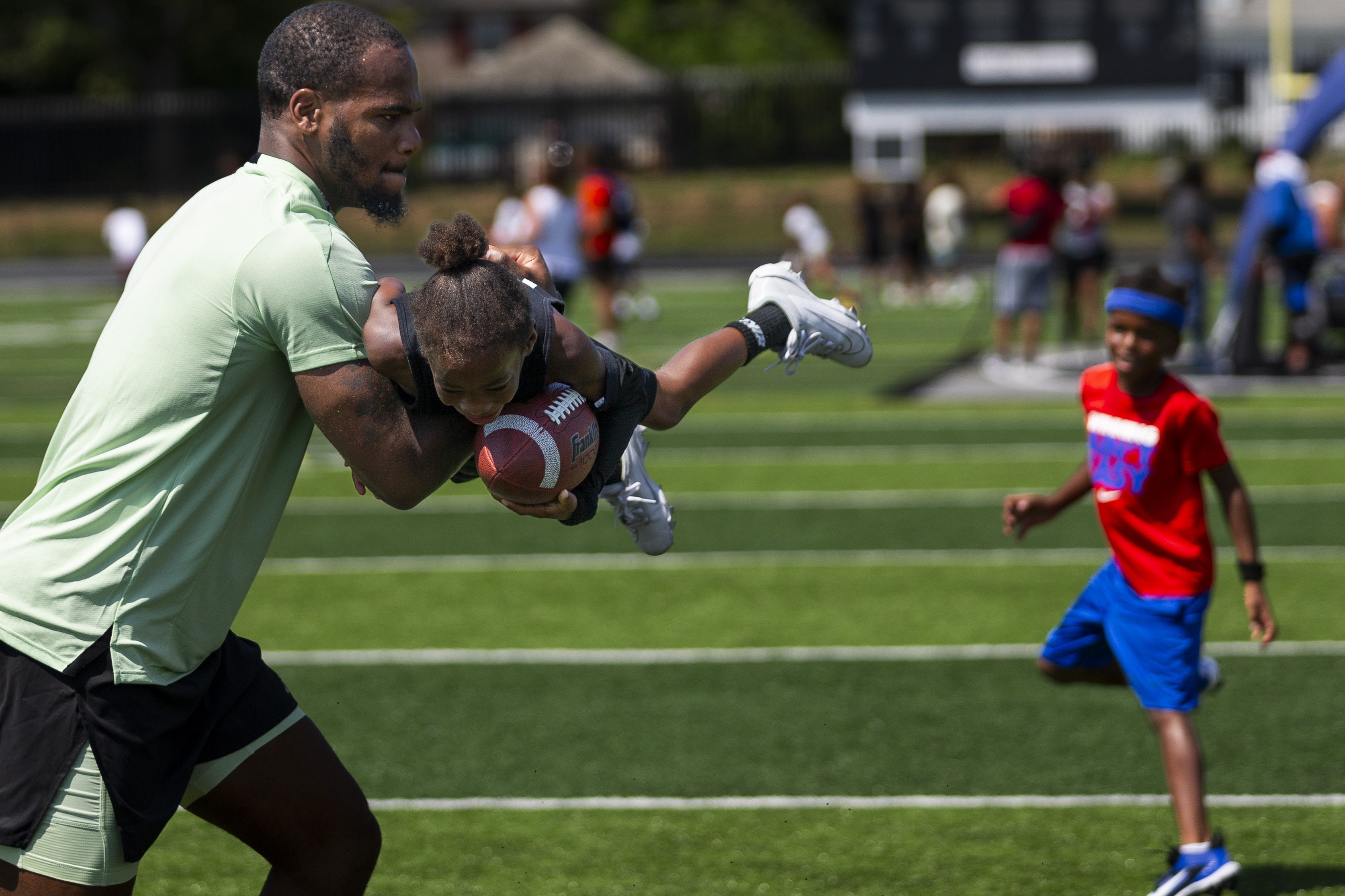 Micah Parsons Lions Den Football Camp - pennlive.com