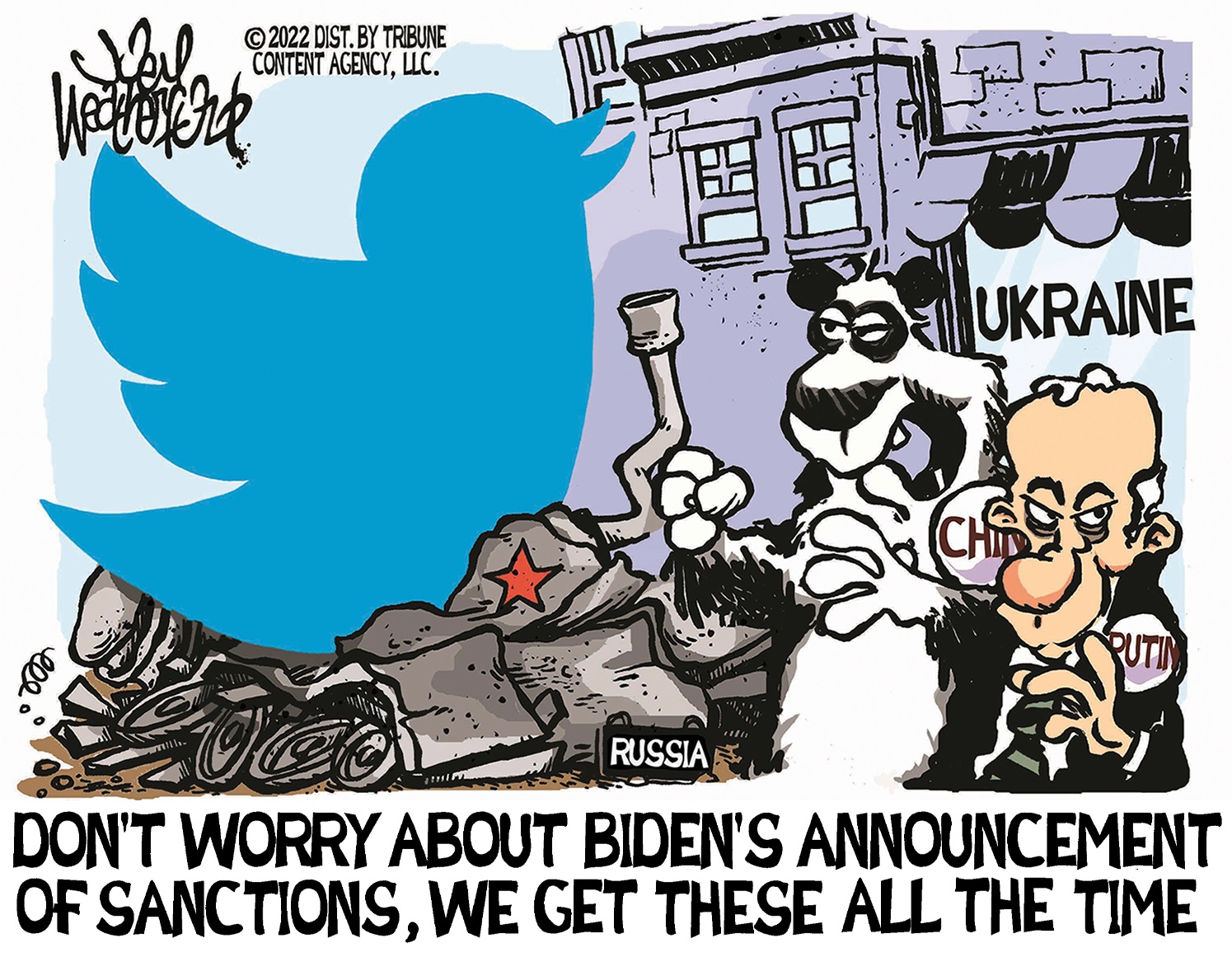 Editorial cartoons for Feb. 27, 2022 - cleveland.com
