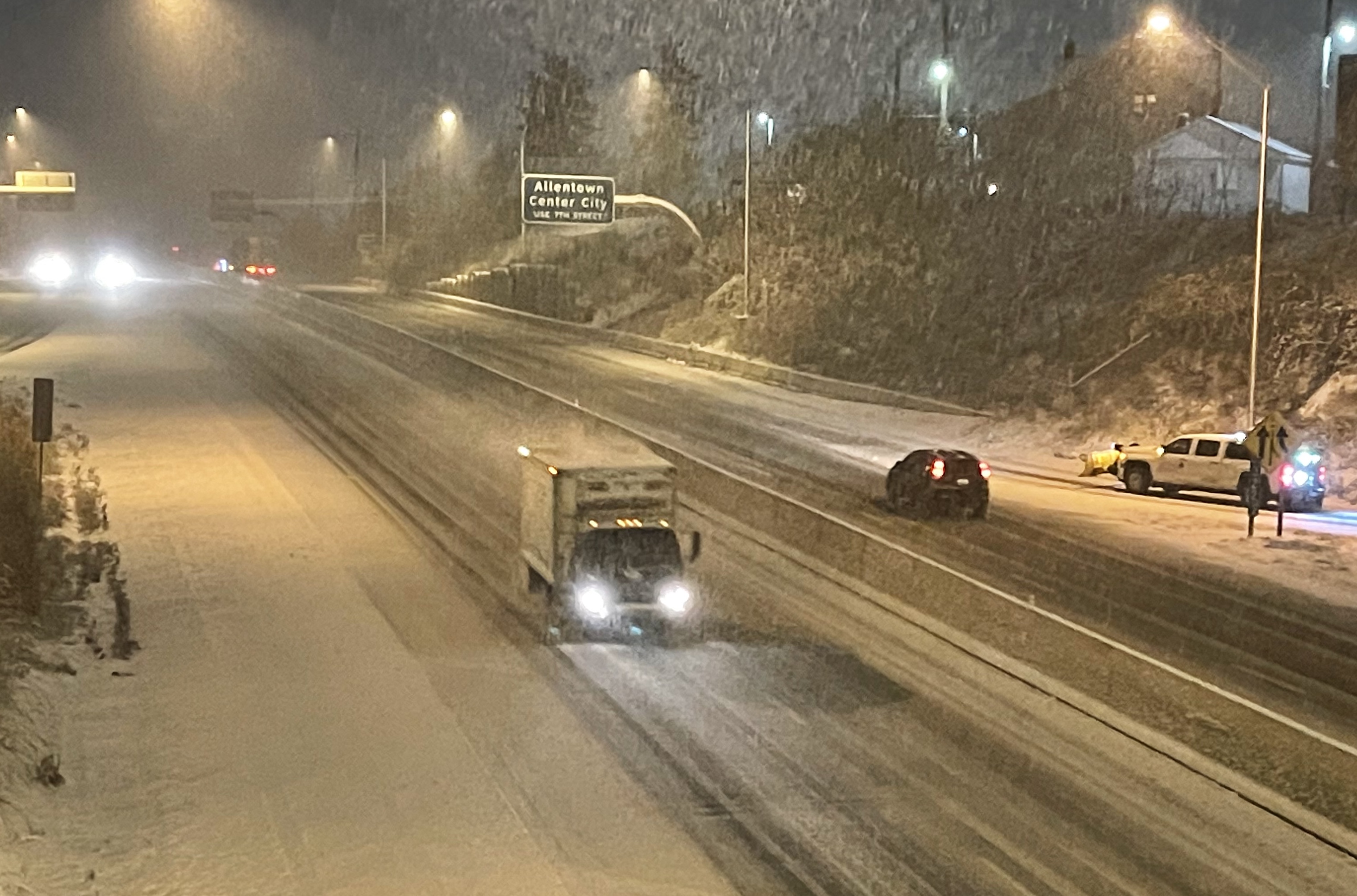 Lehigh Valley’s 1st measurable snow of 2021-22 winter ...