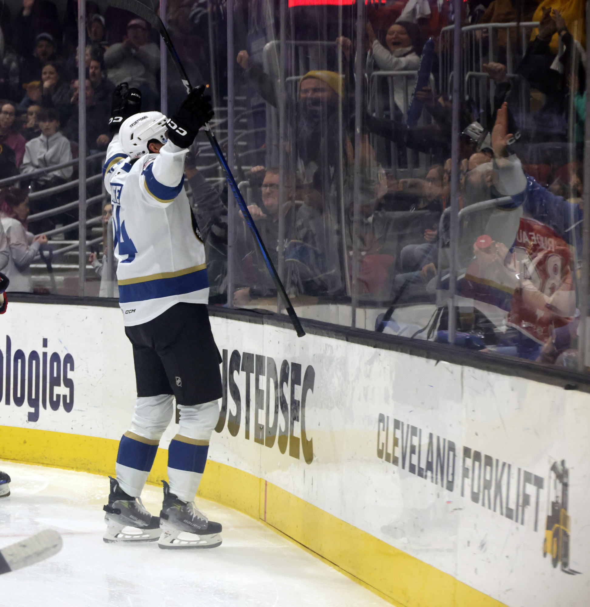 Laval Rocket at Cleveland Monsters, January 11, 2025 - cleveland.com