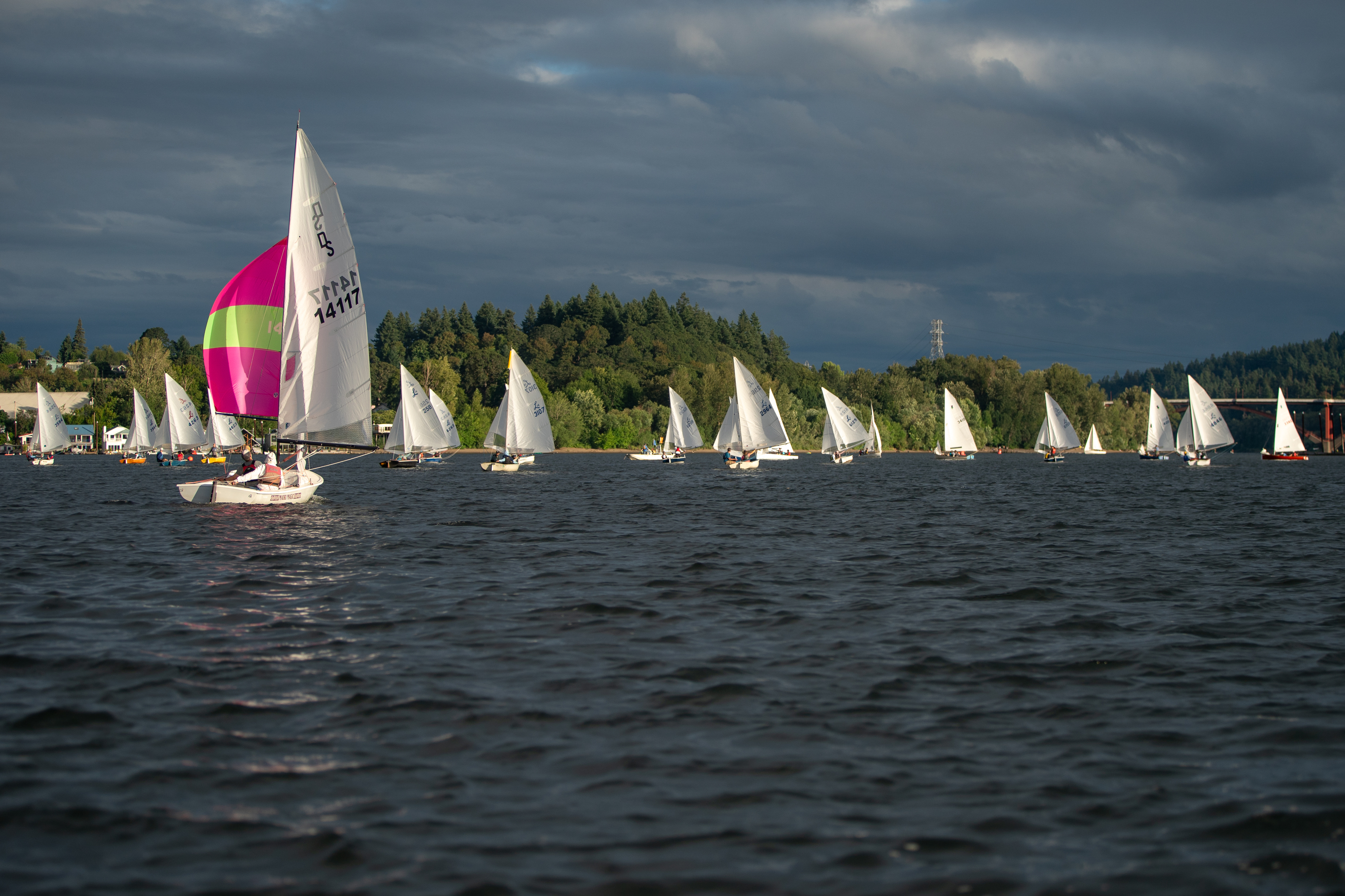 Wednesday night dinghy racing on the Willamette River - oregonlive.com